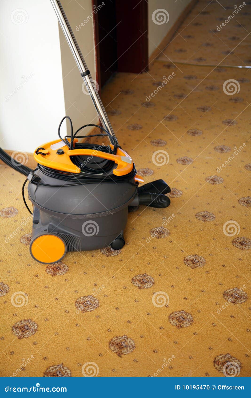 Vacuum cleaner stock photo. Image of housework, handle - 10195470