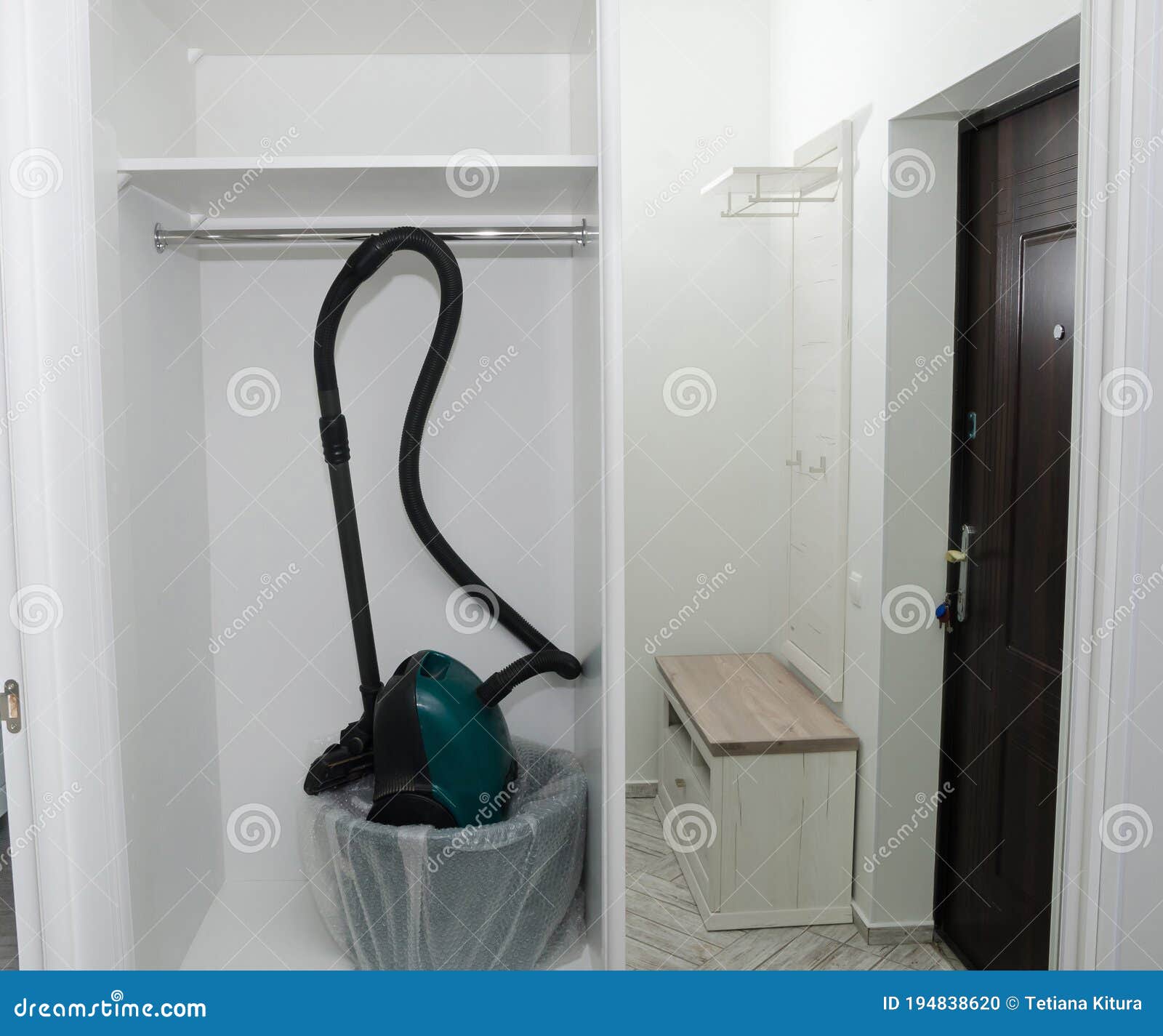 The Vacuum Cleaner is in the Closet in the Room. Stock Photo - Image of ...