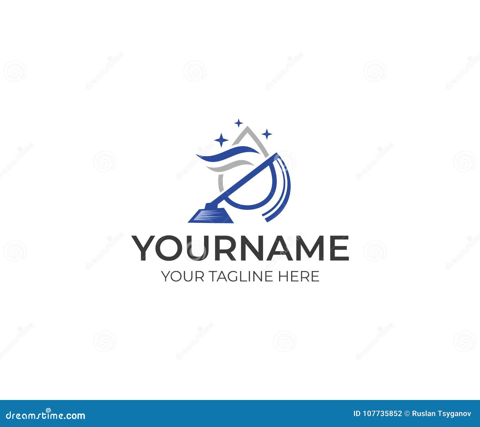 Vacuum Cleaner and Drop Water Logo Template. Cleaning Vector Design ...