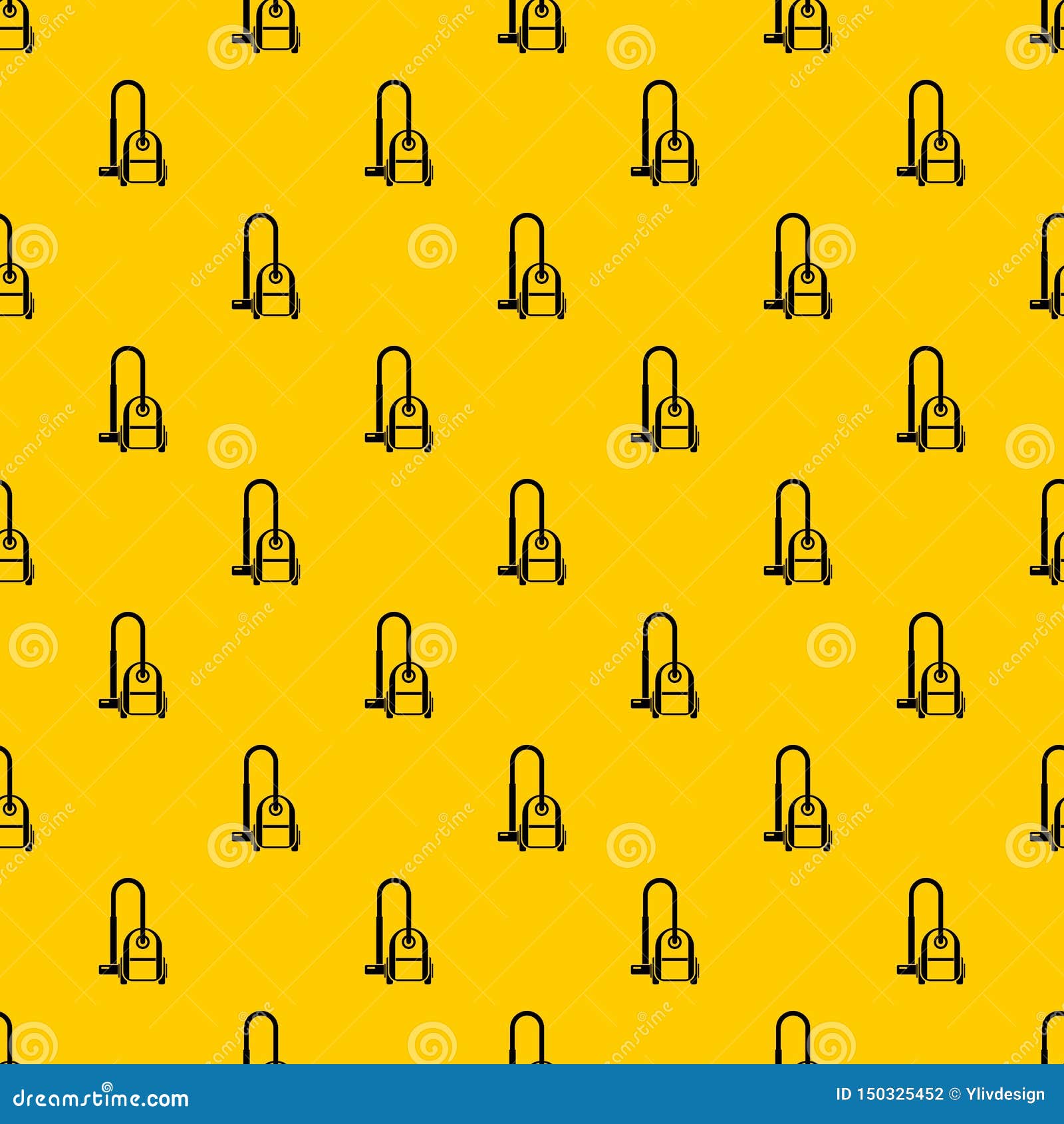 Vacuum Cleaner Pattern Vector Stock Vector - Illustration of indoors ...