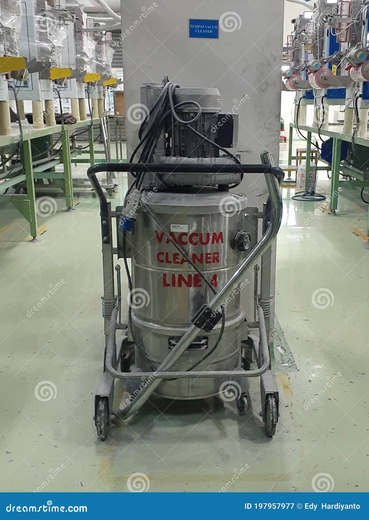 A Vacuum Cleaner in the Production Line Stock Image - Image of ...