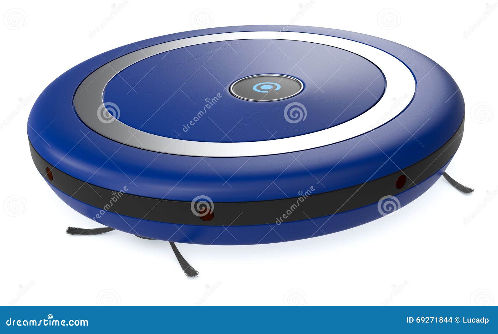 Vacuum cleaner robot stock illustration. Illustration of floor - 69271844