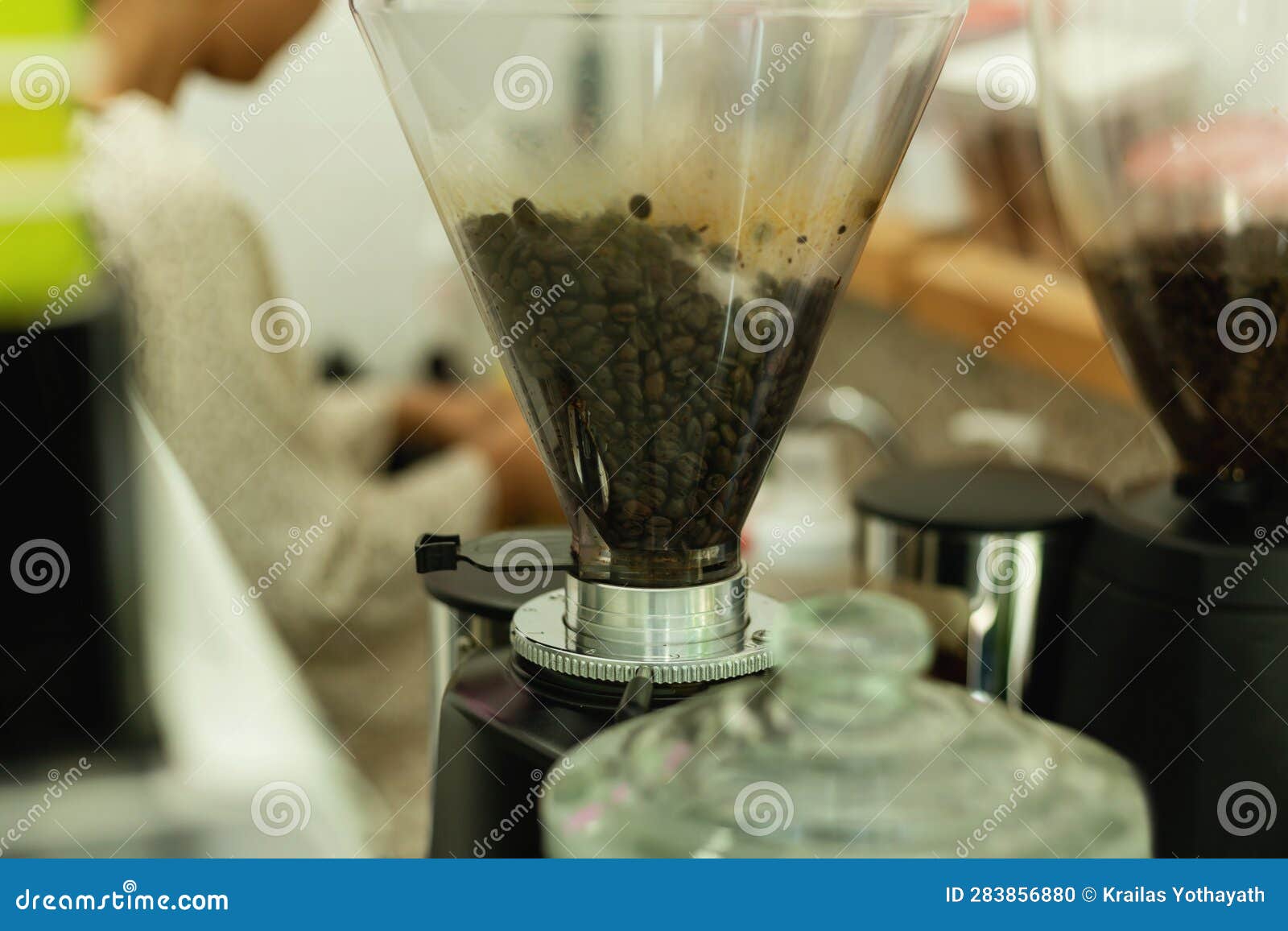 Vacuum Coffee Maker in a Coffee Shop Stock Photo - Image of holder ...