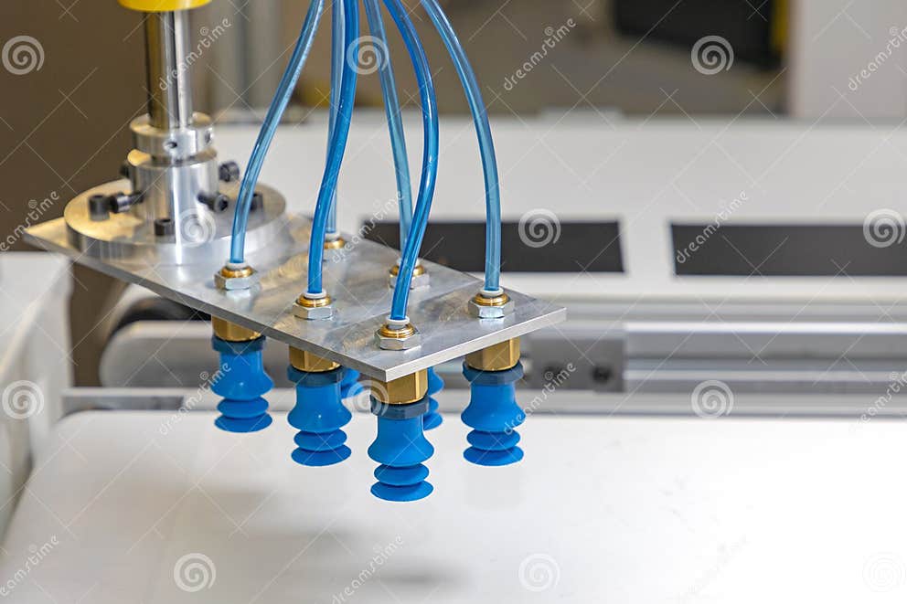 Vacuum Suction Arm stock image. Image of nozzles, conveyor - 296168357