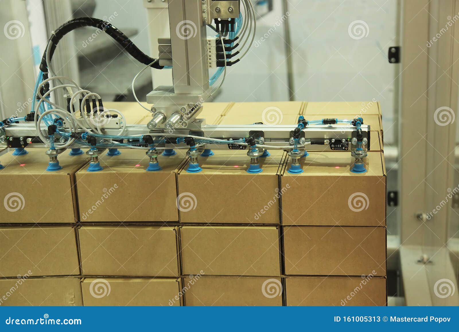 Vacuum Suction Cups for Industrial Robots Stock Image - Image of ...