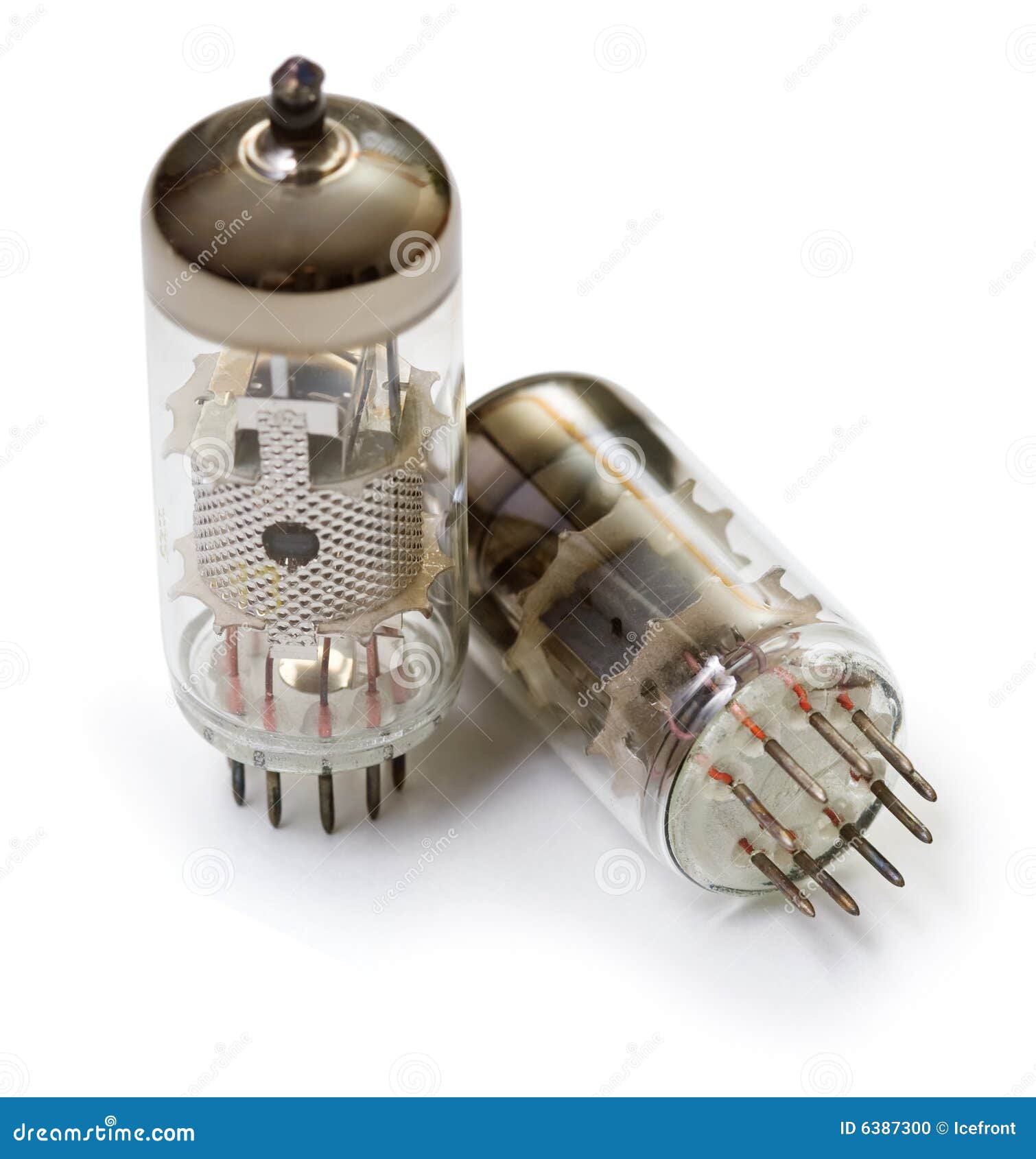 Vacuum tubes stock photo. Image of power, glass, device - 6387300