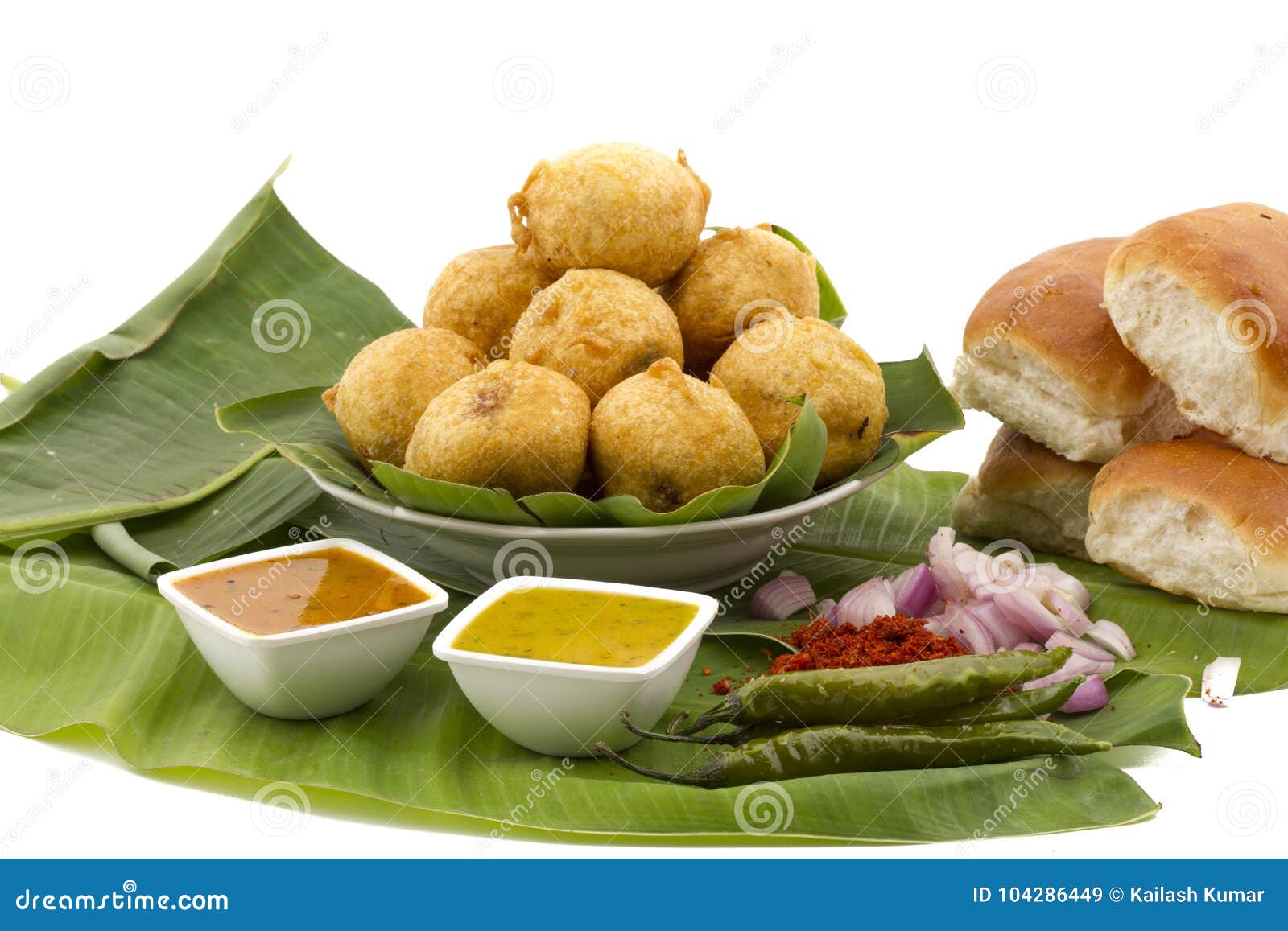 Vada PAV stockbild. Bild von essen, frühstück, markup - 104286449