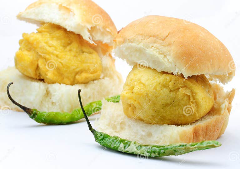 Vada Pav stock image. Image of fried, chat, bonda, side - 23183573