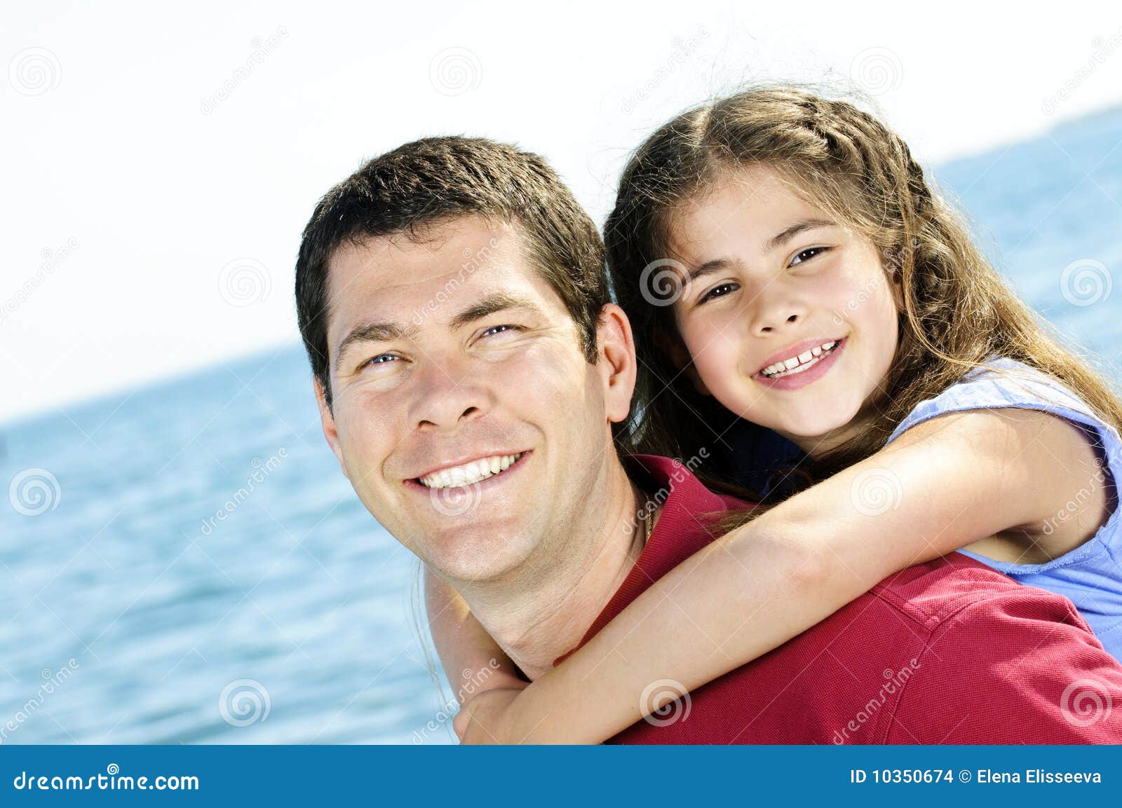 Vader en dochter stock foto. Image of portret, groep - 10350674