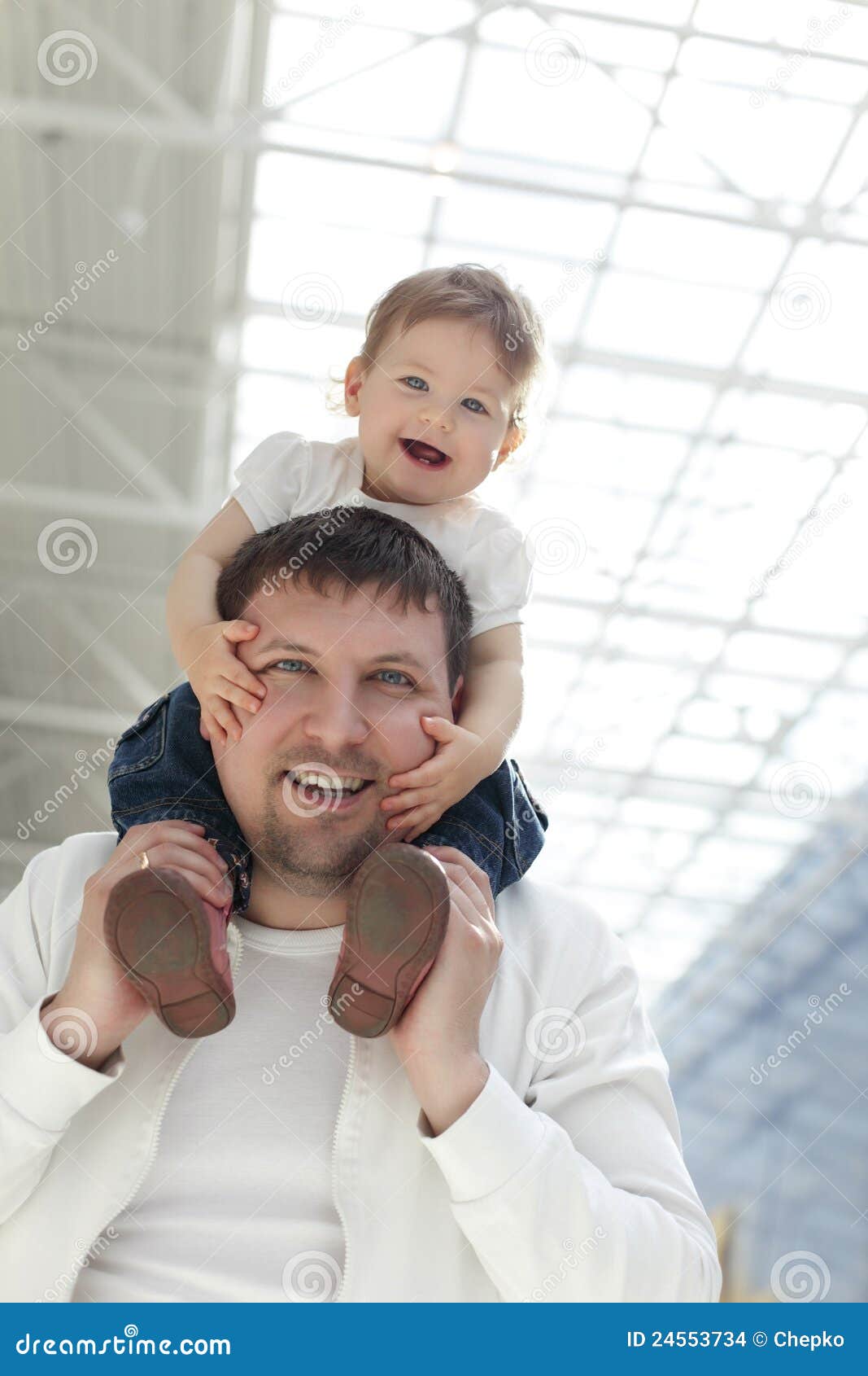 Vader en dochter stock foto. Image of volwassen, baby - 24553734