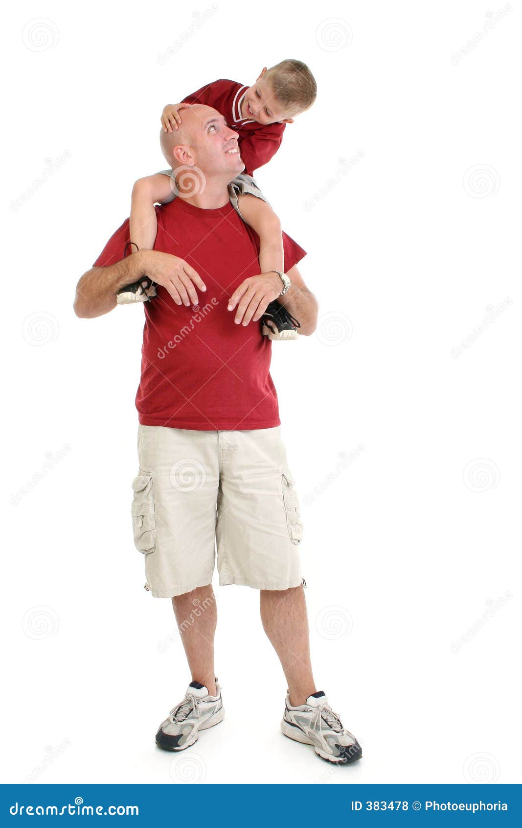 Vader en Zoon samen stock foto. Image of status, papa, kinderen - 383478