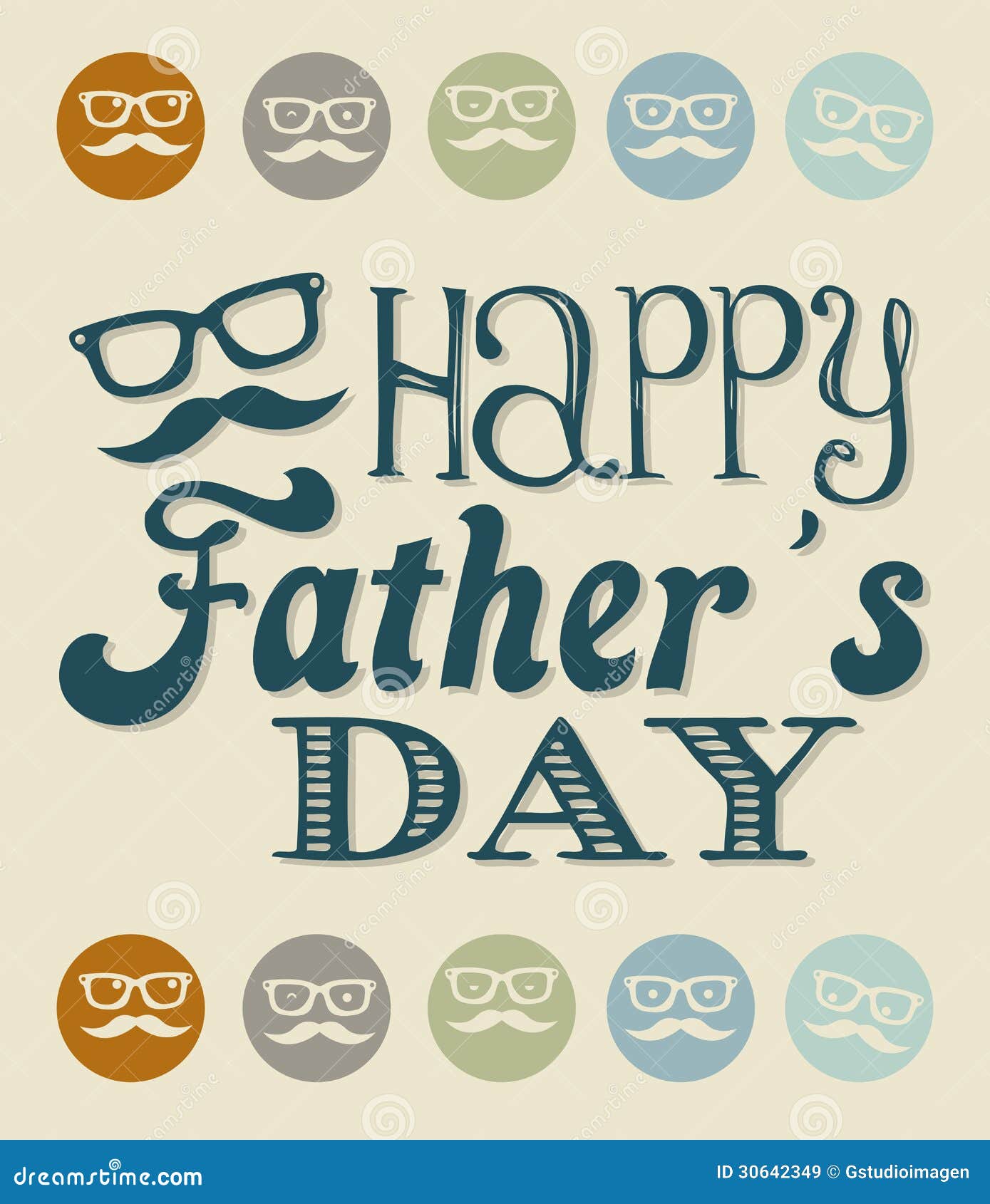 Vadersdag vector illustratie. Illustration of decoratie - 30642349