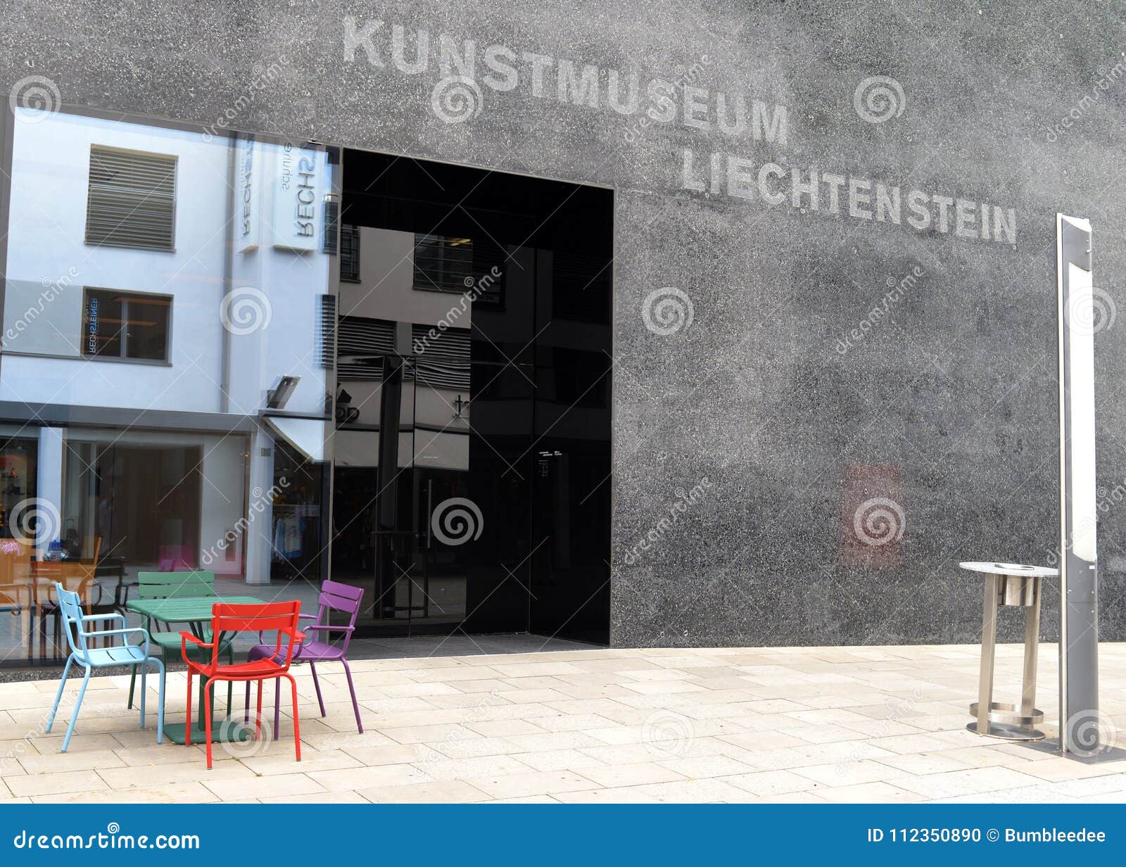 Vaduz, Liechtenstein - June 02, 2017: Fine Art Museum Kunstmuse ... Vaduz, Liechtenstein - June 02, 2017: Fine Art Museum Kunstmuse ...