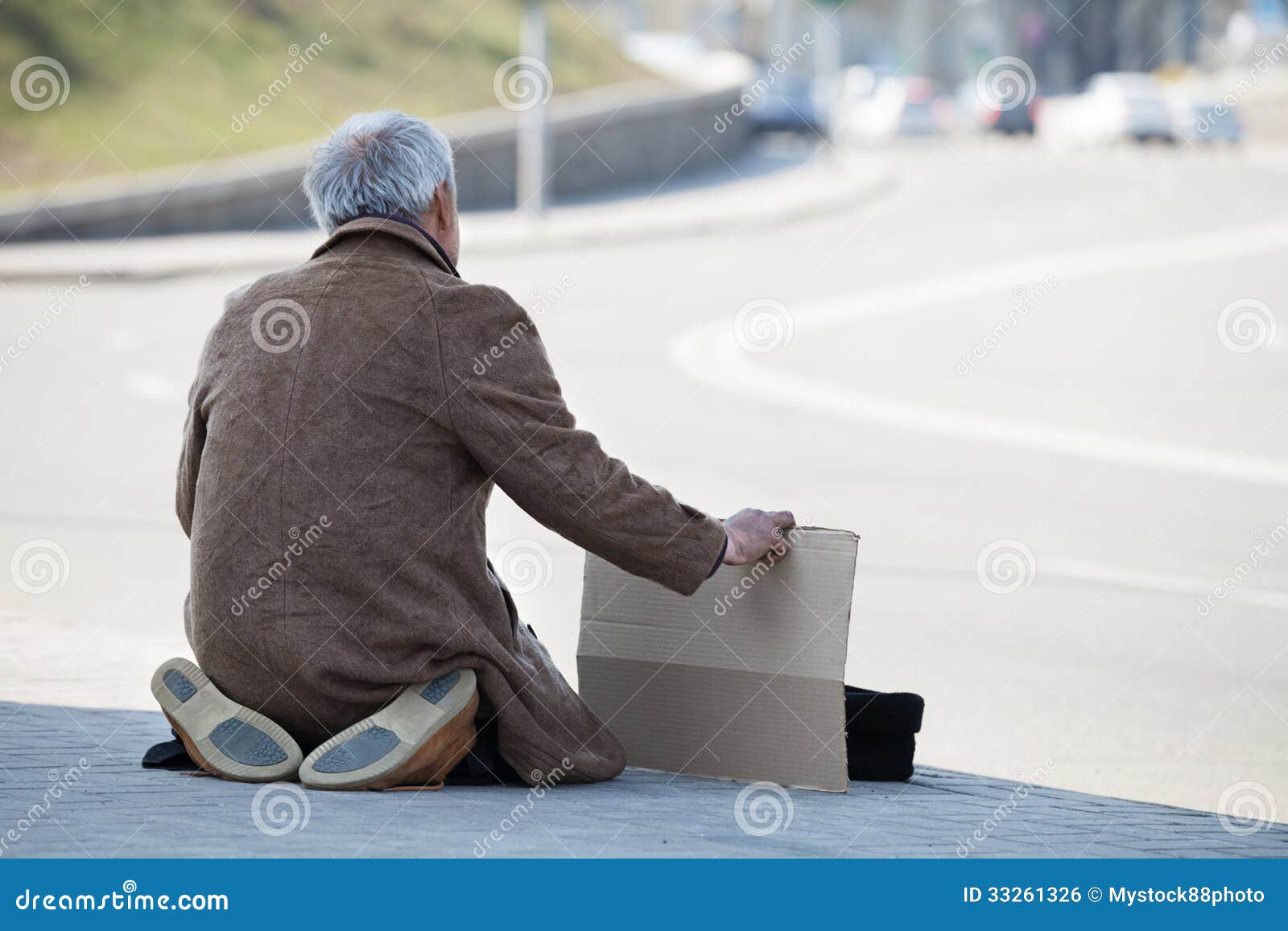 Vagabundo. foto de archivo. Imagen de arrogancia, mayor - 33261326