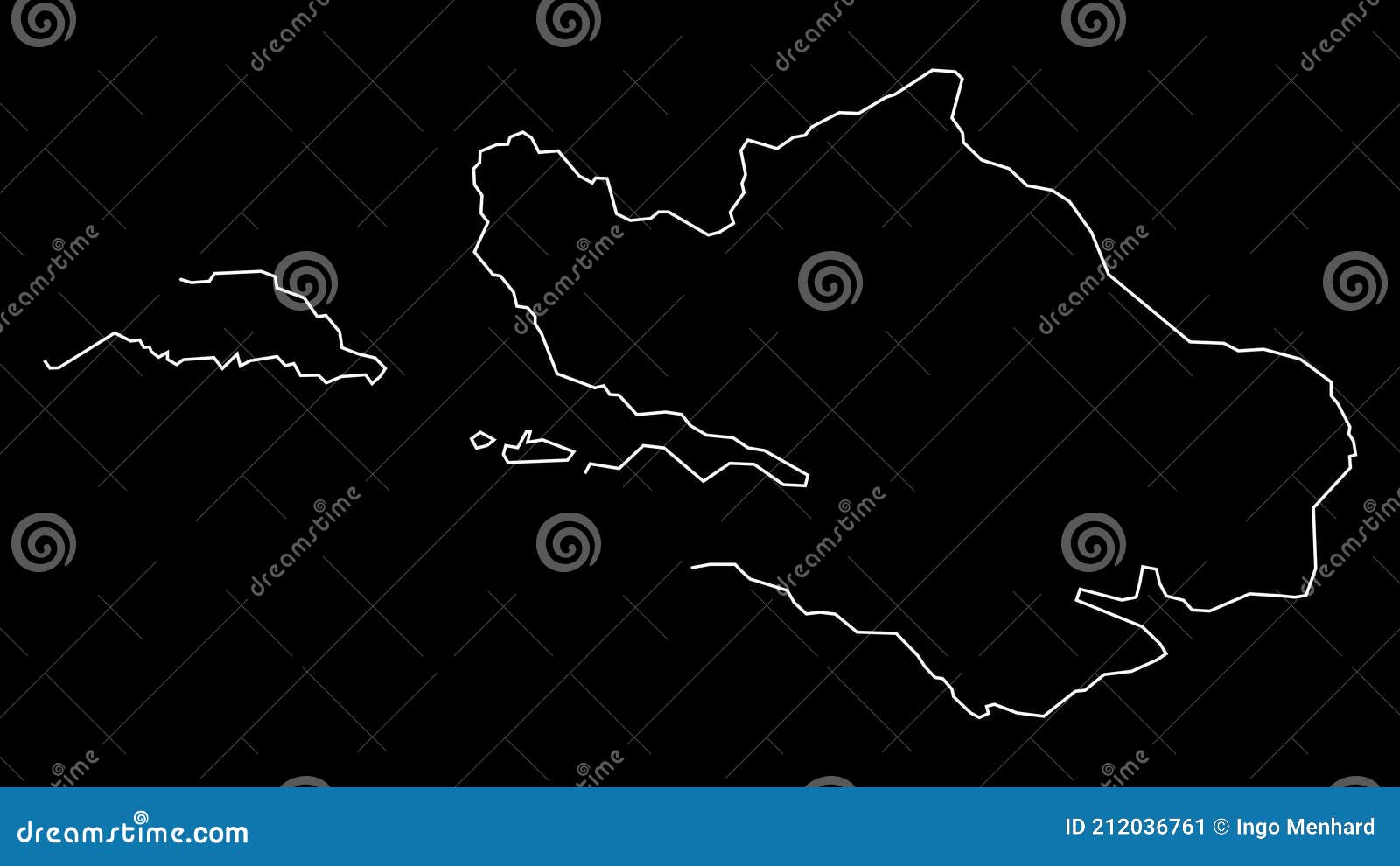 Vagar Map of Faroe Islands Outline Animation Stock Video - Video of ...