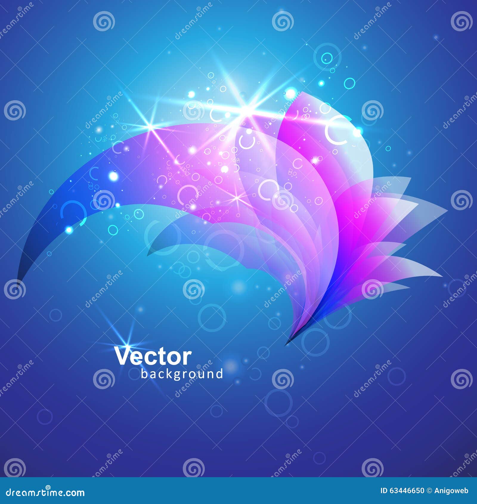 Vague d'air bleu illustration de vecteur. Illustration du élément ...