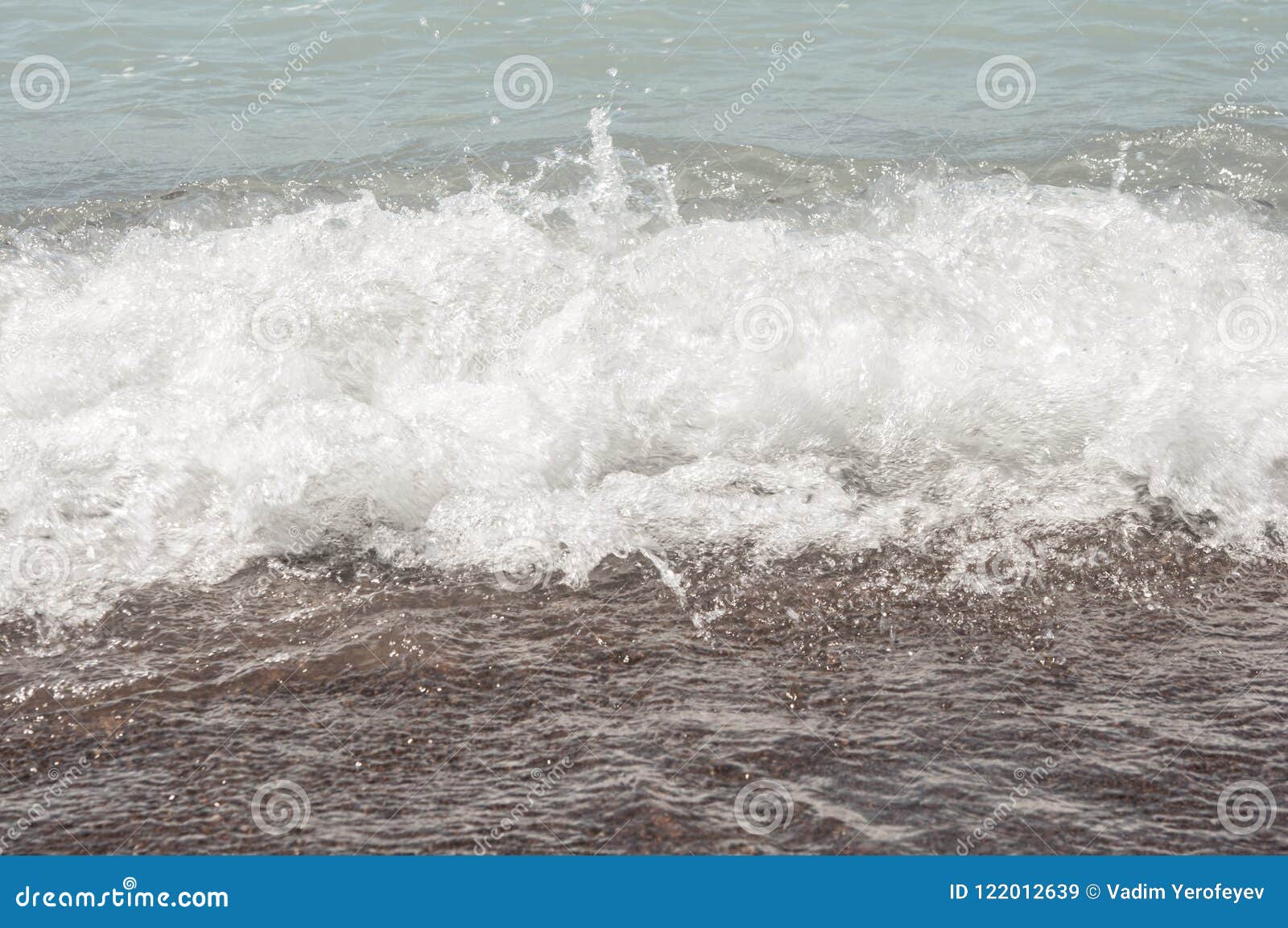 Vague Sur La Texture De Fond De Plage Image stock - Image du seaside ...