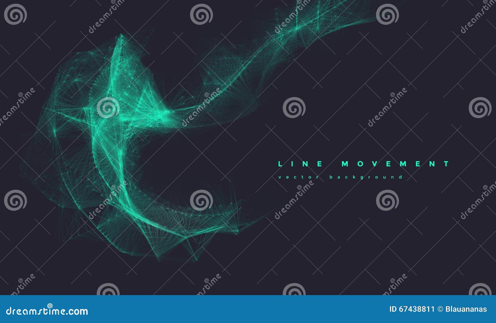 Vague verte illustration de vecteur. Illustration of profondément ...