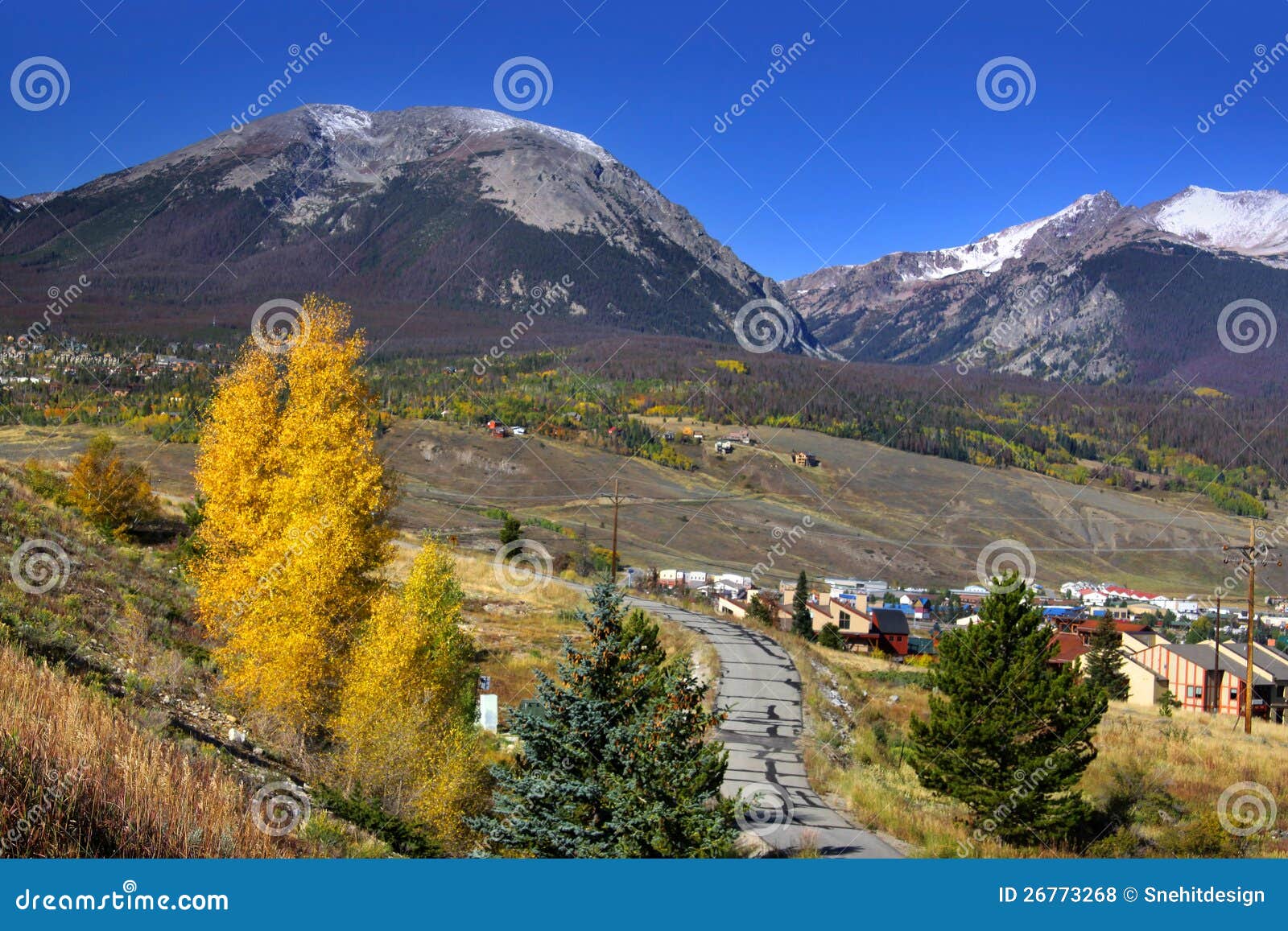 Vail Colorado stock photo. Image of hills, scenery, forest - 26773268