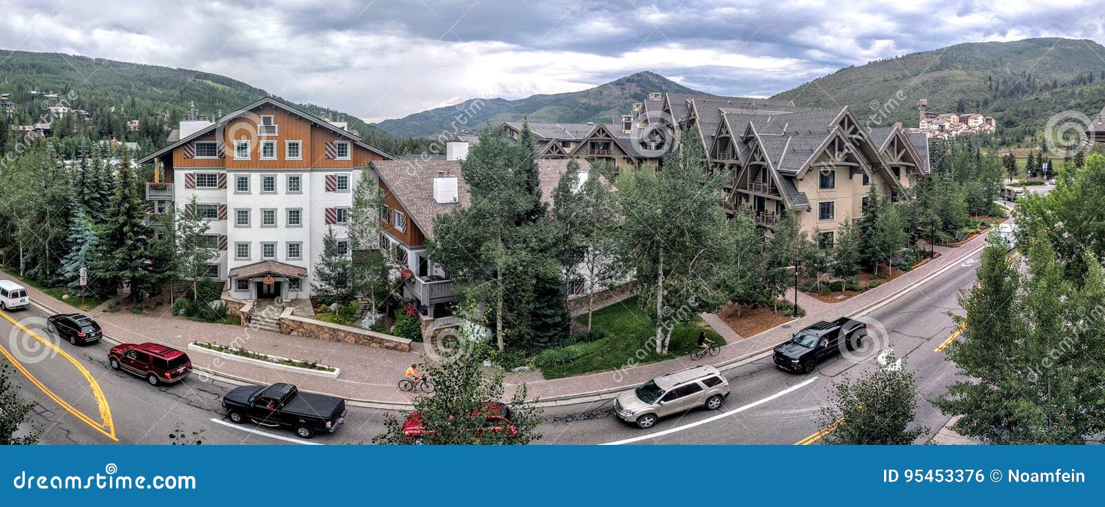Vail Colorado editorial photo. Image of panoramic, vacation - 95453376