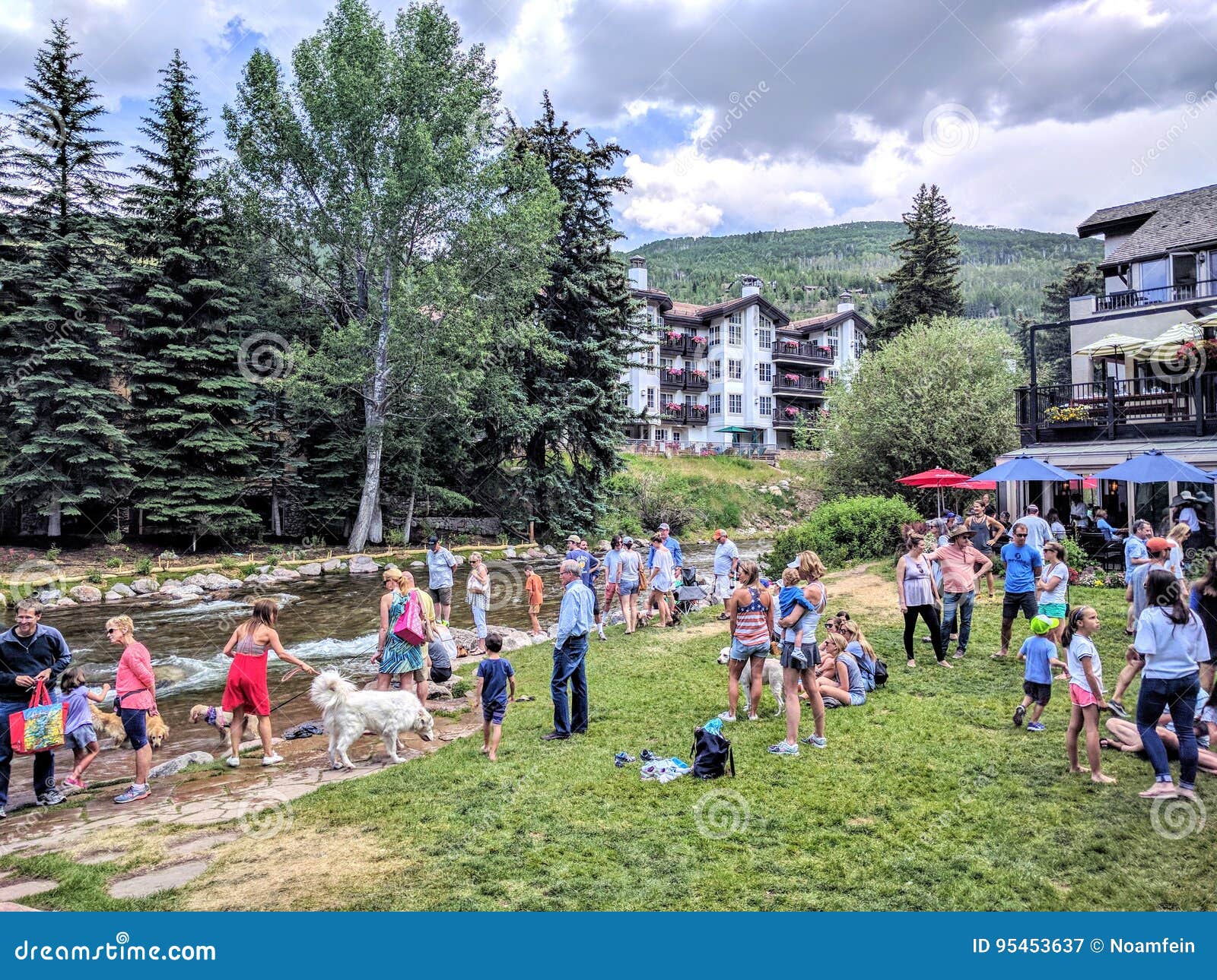 Vail Colorado editorial photography. Image of resort - 95453637