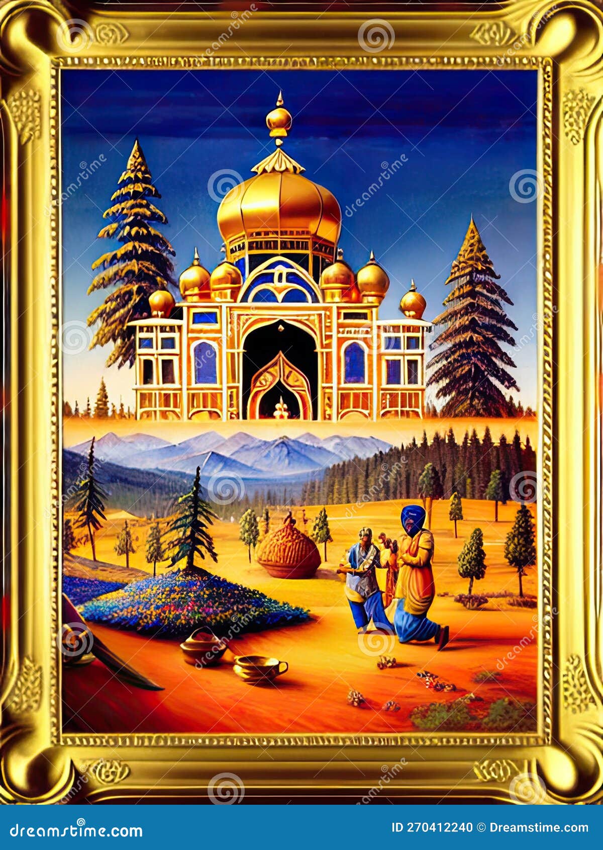 Vaisakhi Holiday Depiction Generative Ai Stock Illustration Illustration Of Wallpaper