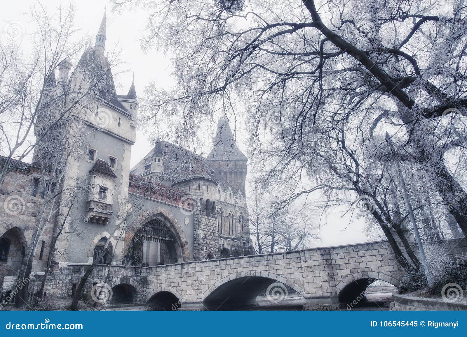 Vajdahunyad Castle Is A Castle In The City Park Of Budapest, Hun ...