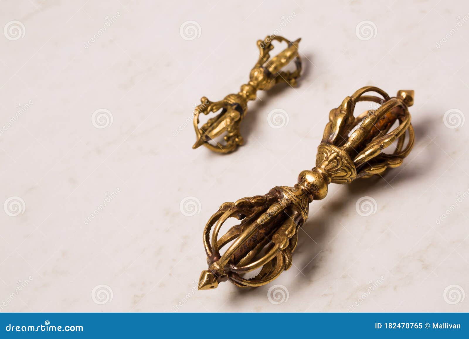 Vajra Ancient Instrument stock image. Image of culture - 182470765