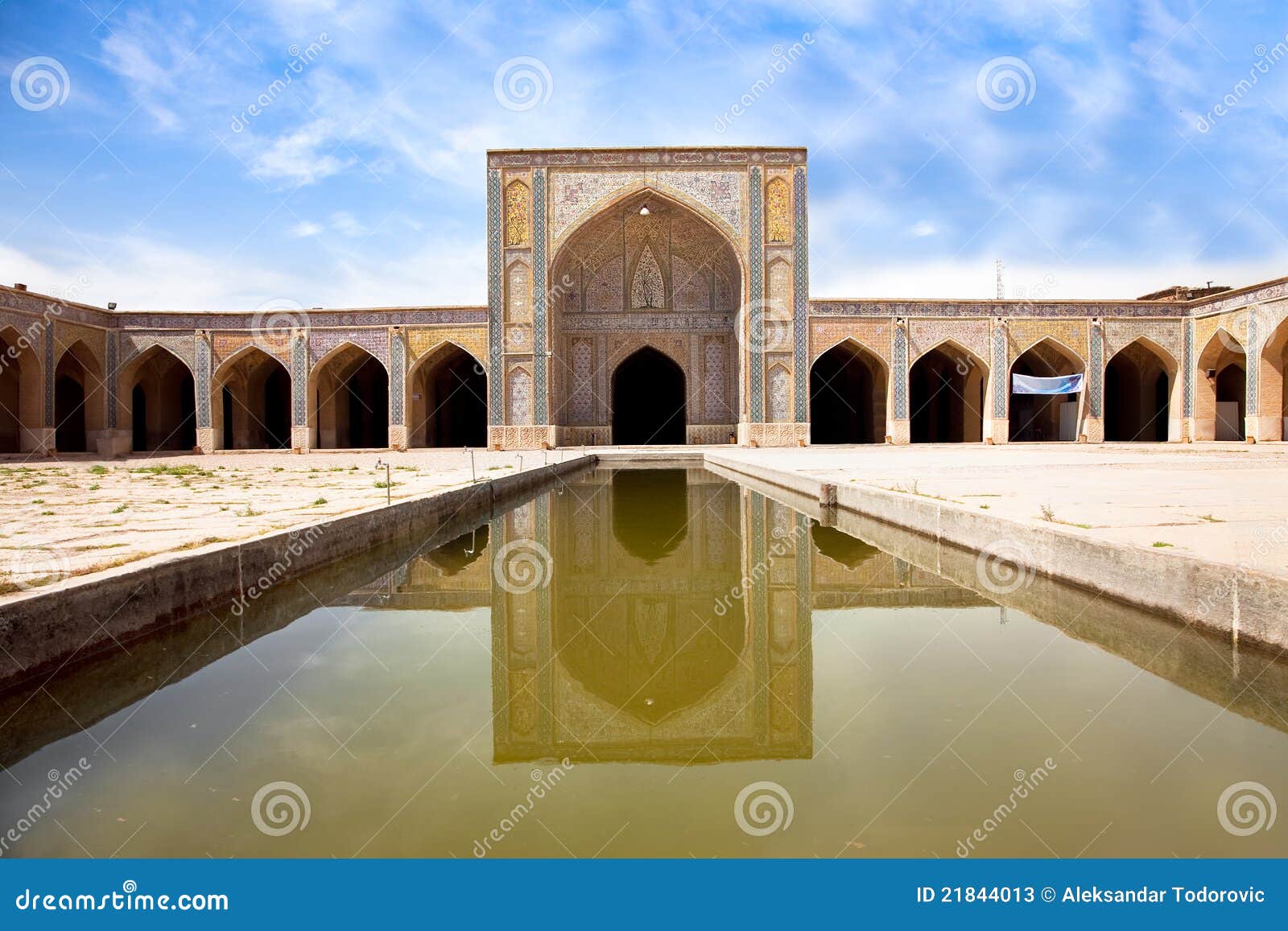 Vakil Mosque, Shiraz, Iran stock image. Image of asia - 21844013