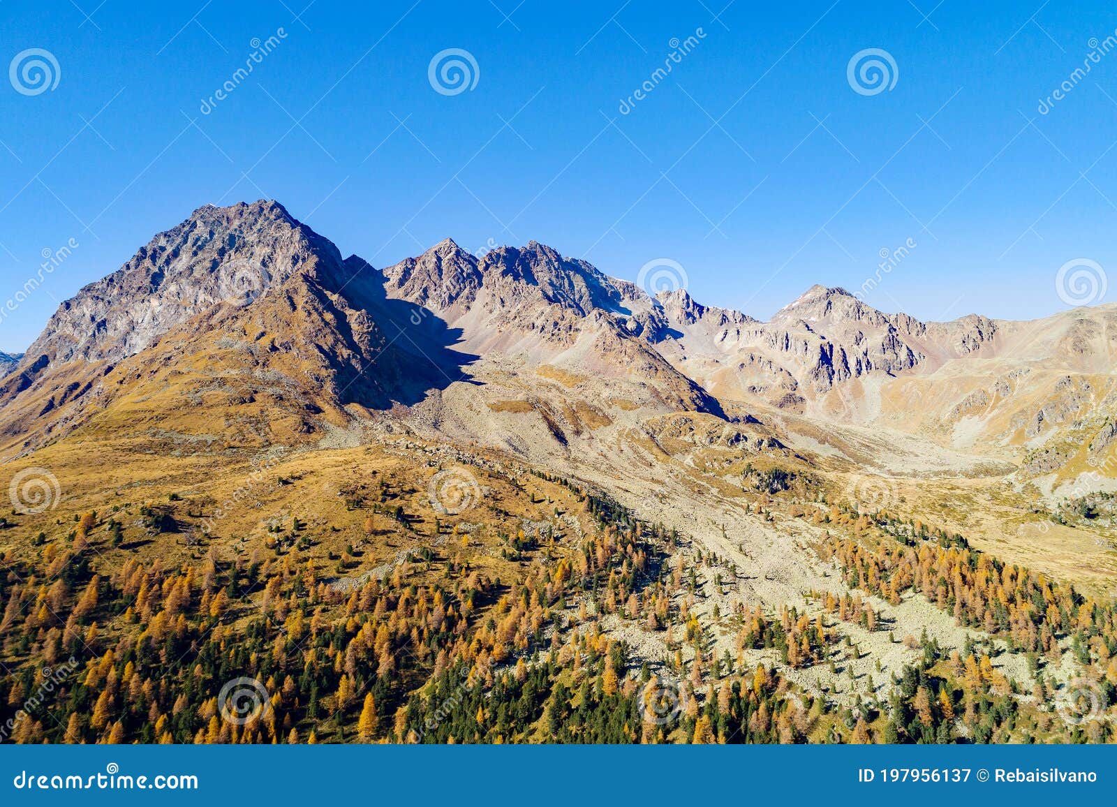 Val Di Campo - Poschiavo CH - Aerial Stock Image - Image of blue ...