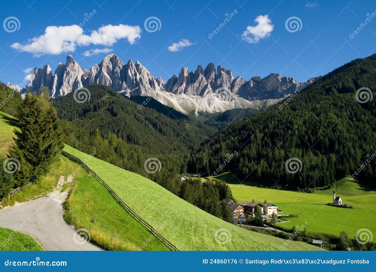 Val di Funes stock photo. Image of sudtirol, alpine, santa - 24860176