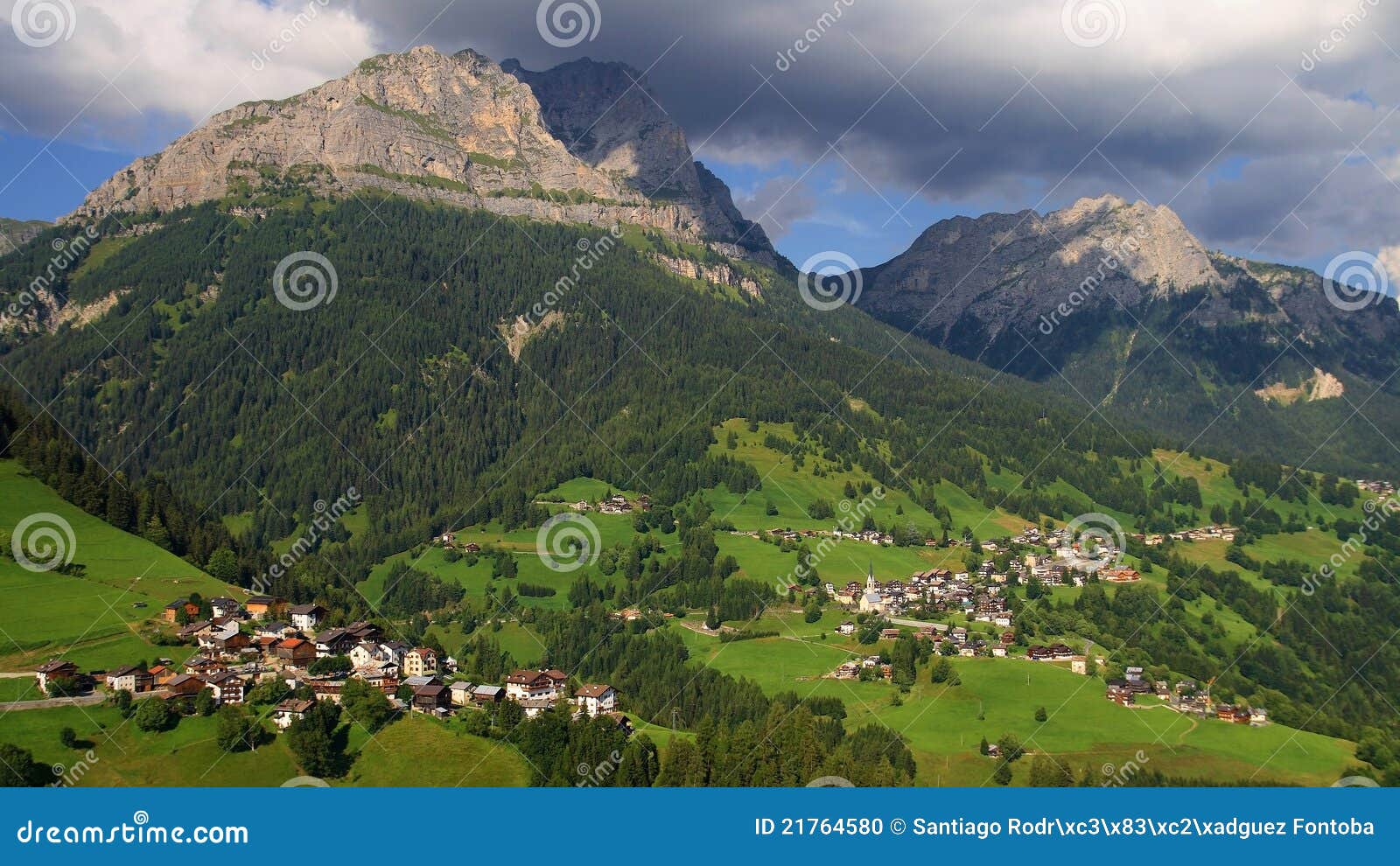 Val Fiorentina - Selva Di Cadore Stock Photo - Image of santa, travel ...
