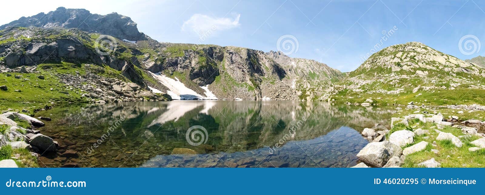 Val Sambuco, Lago Di Sassolo Immagine Stock - Immagine di nave, roccie ...