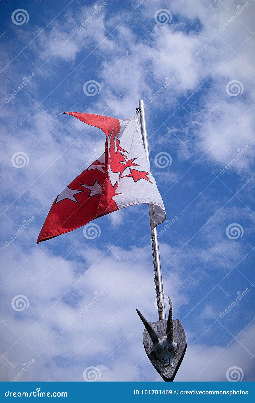 Valais Flag Picture. Image: 101701469