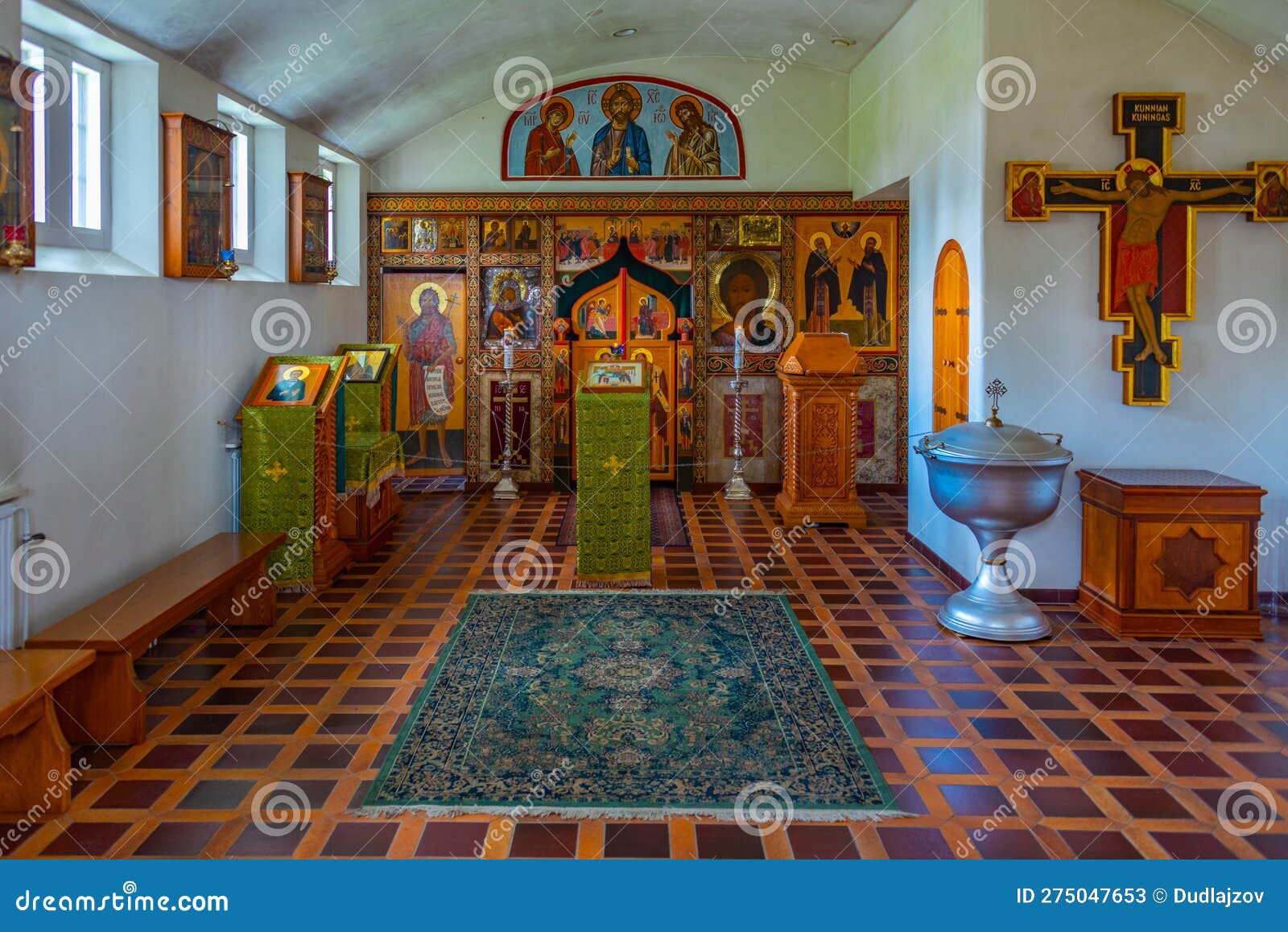 Valamo, Finland, July 25, 2022: Interior of Valamo Monastery in ...