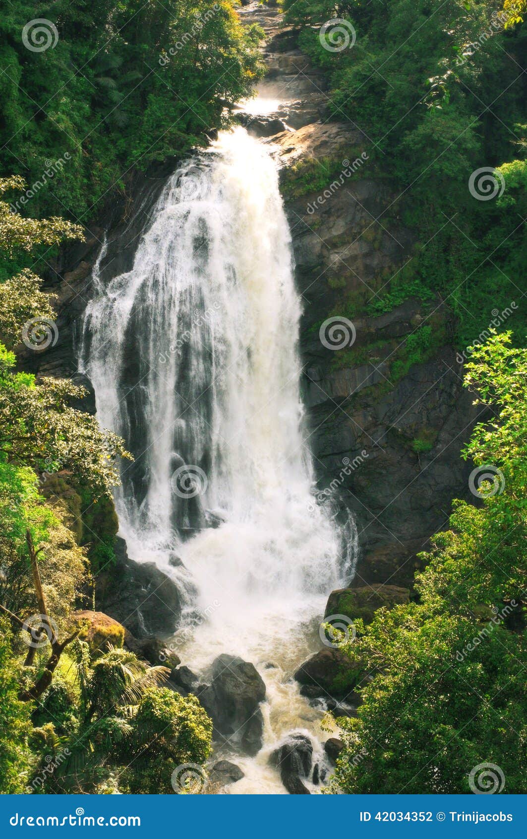 Valara Waterfalls stock photo. Image of water, tourism - 42034352