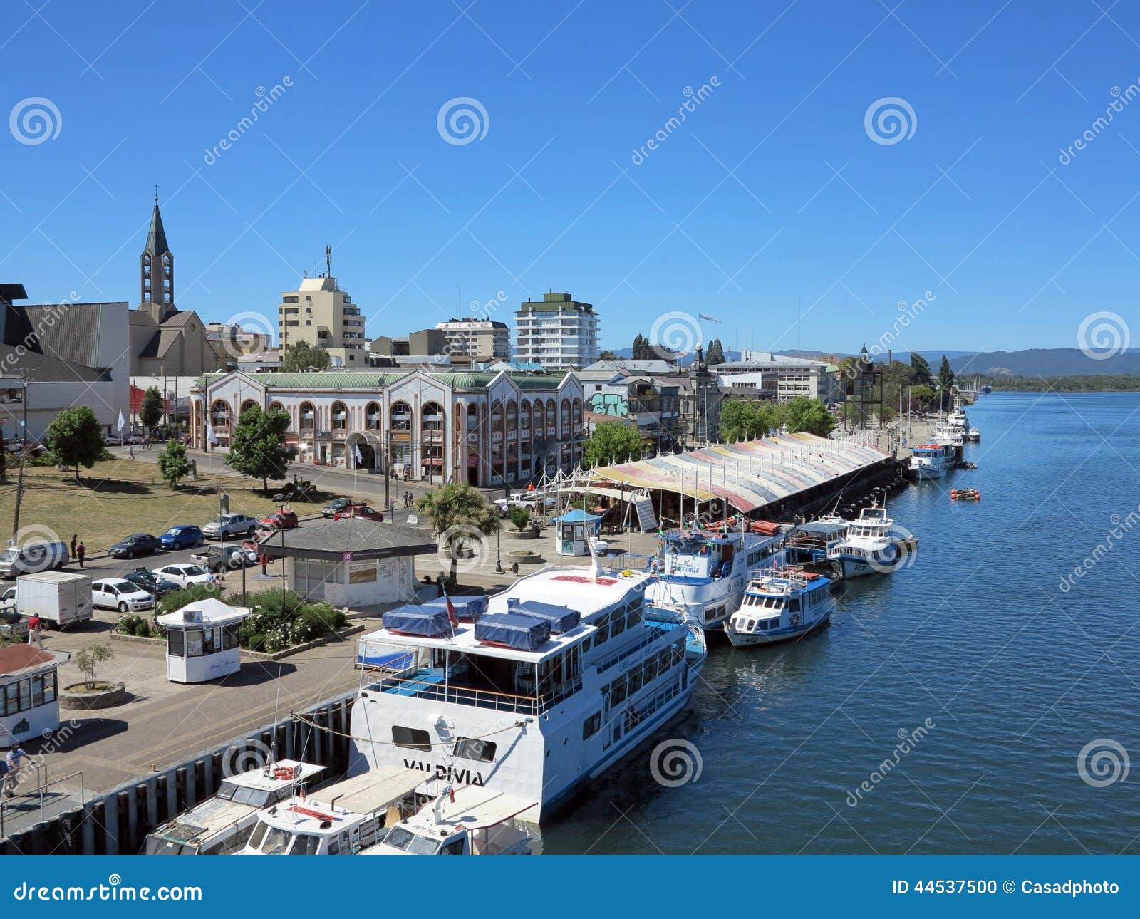 Valdivia, chile editorial image. Image of landscape, valdivia - 44537500
