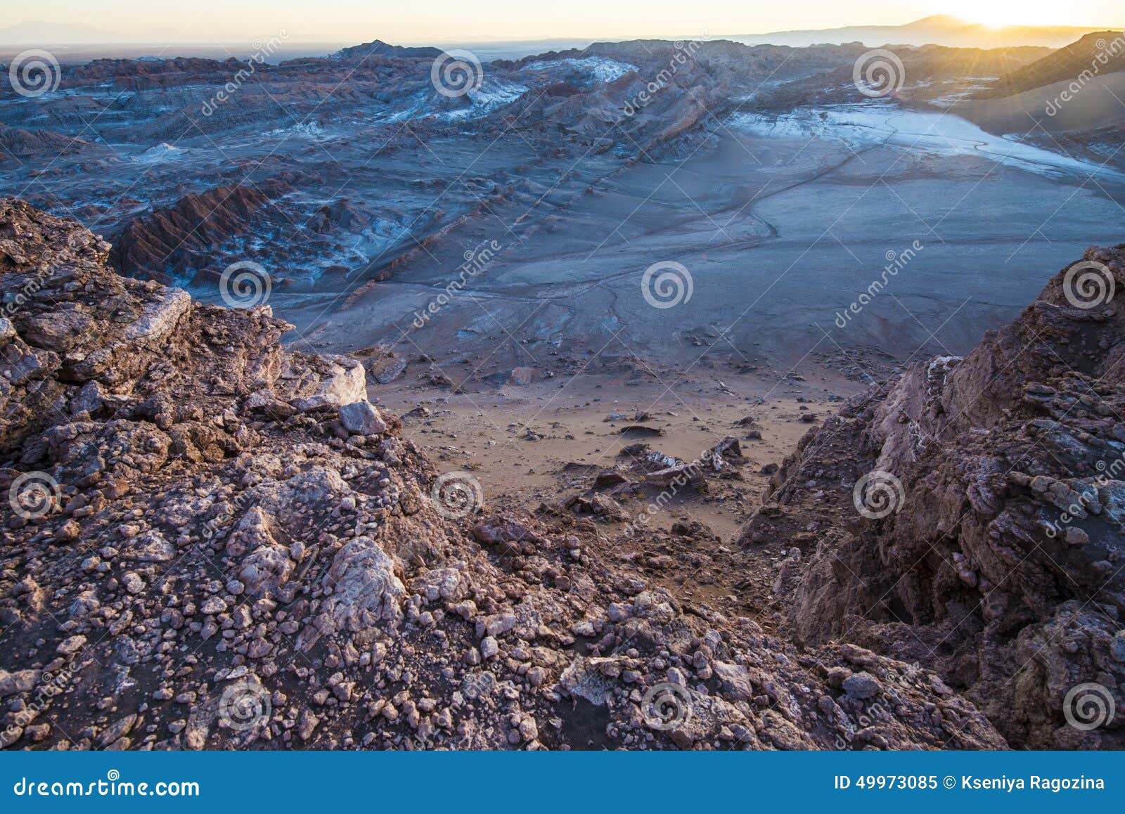 Vale Da Lua, Atacama, O Chile Imagem de Stock - Imagem de cama, rocha ...