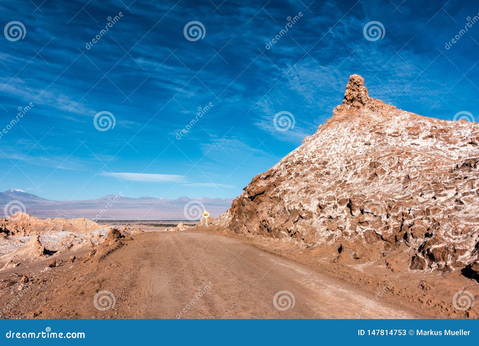 Vale Da Lua, Atacama, O Chile Imagem de Stock - Imagem de fundo, platô ...