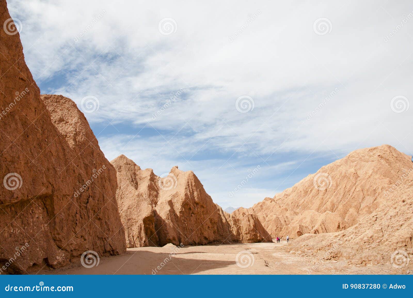 Vale Da Lua - Deserto De Atacama - O Chile Foto de Stock - Imagem de ...