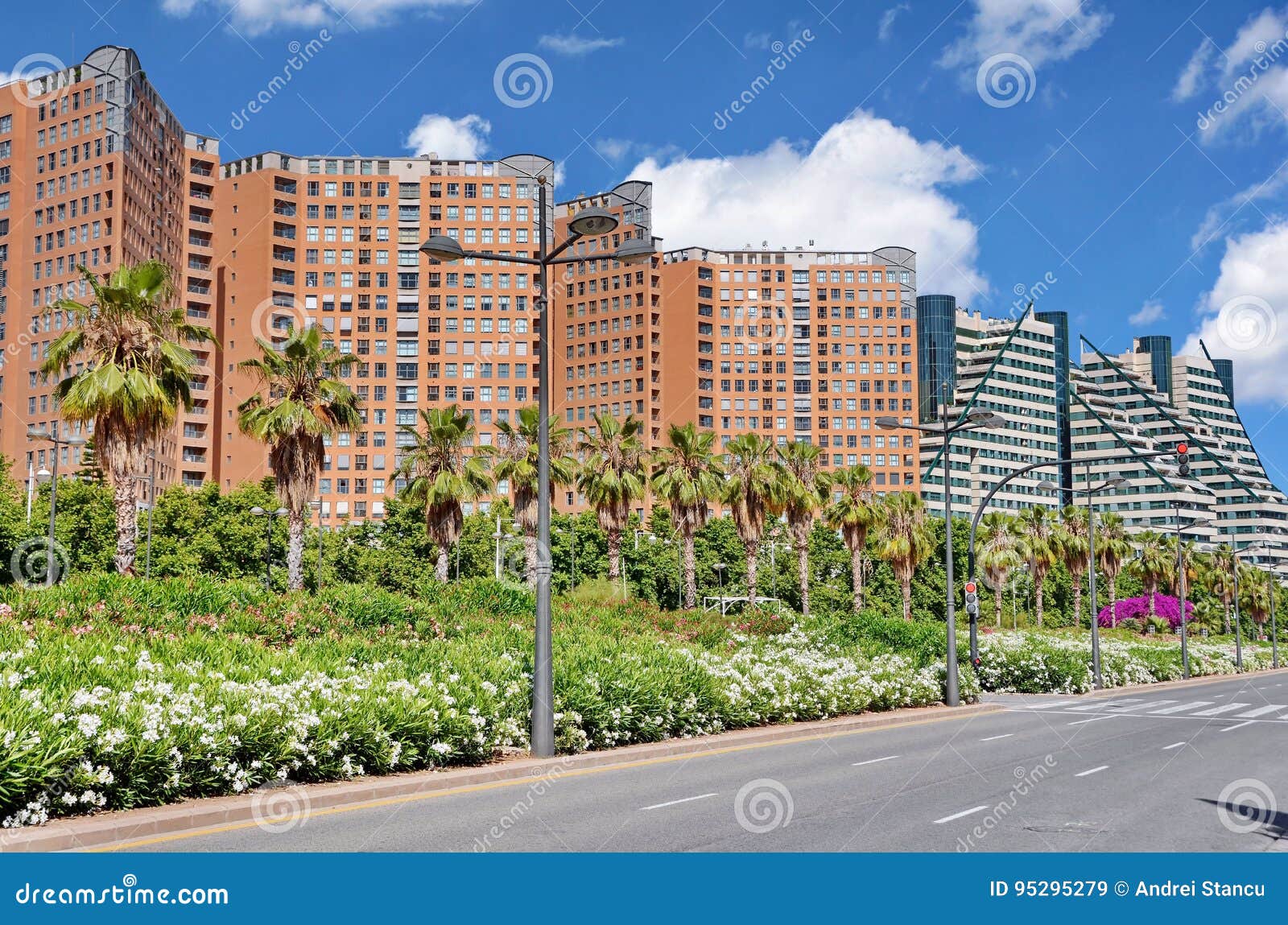 Valencia Building stock image. Image of architecture - 95295279