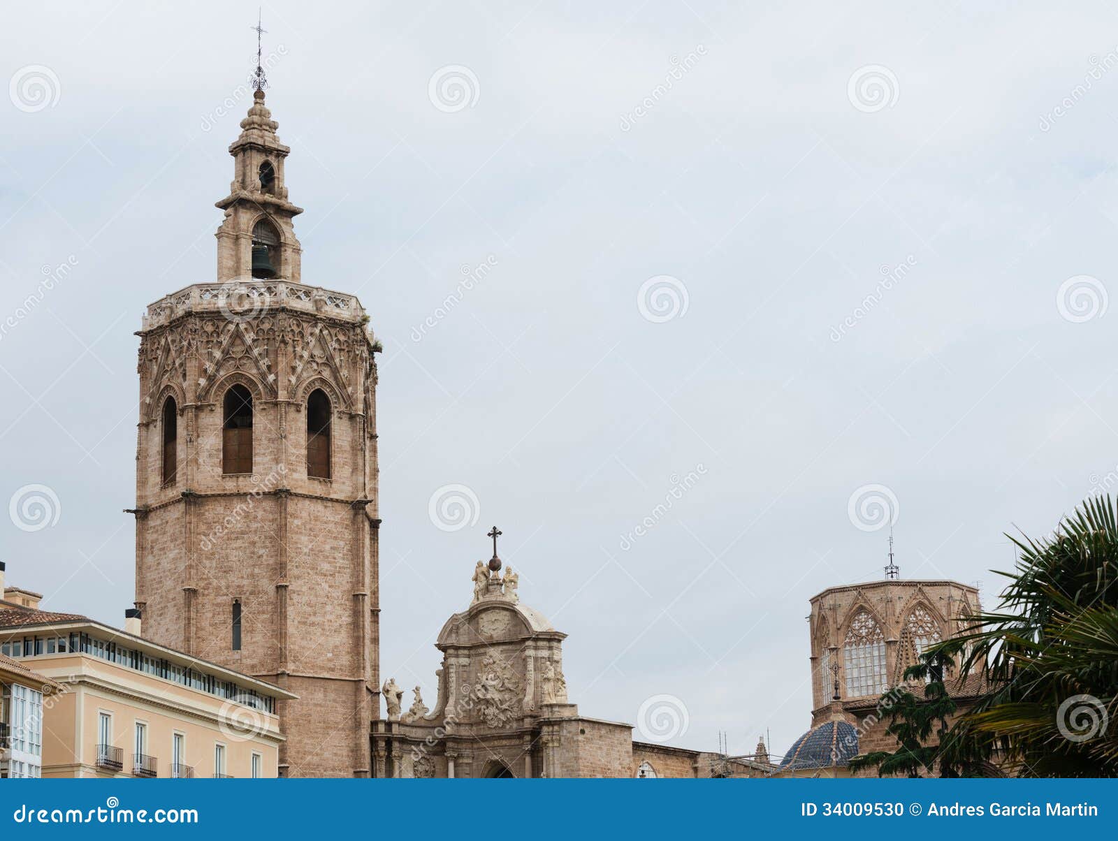 Valencia Cathedral foto de archivo. Imagen de catedral - 34009530
