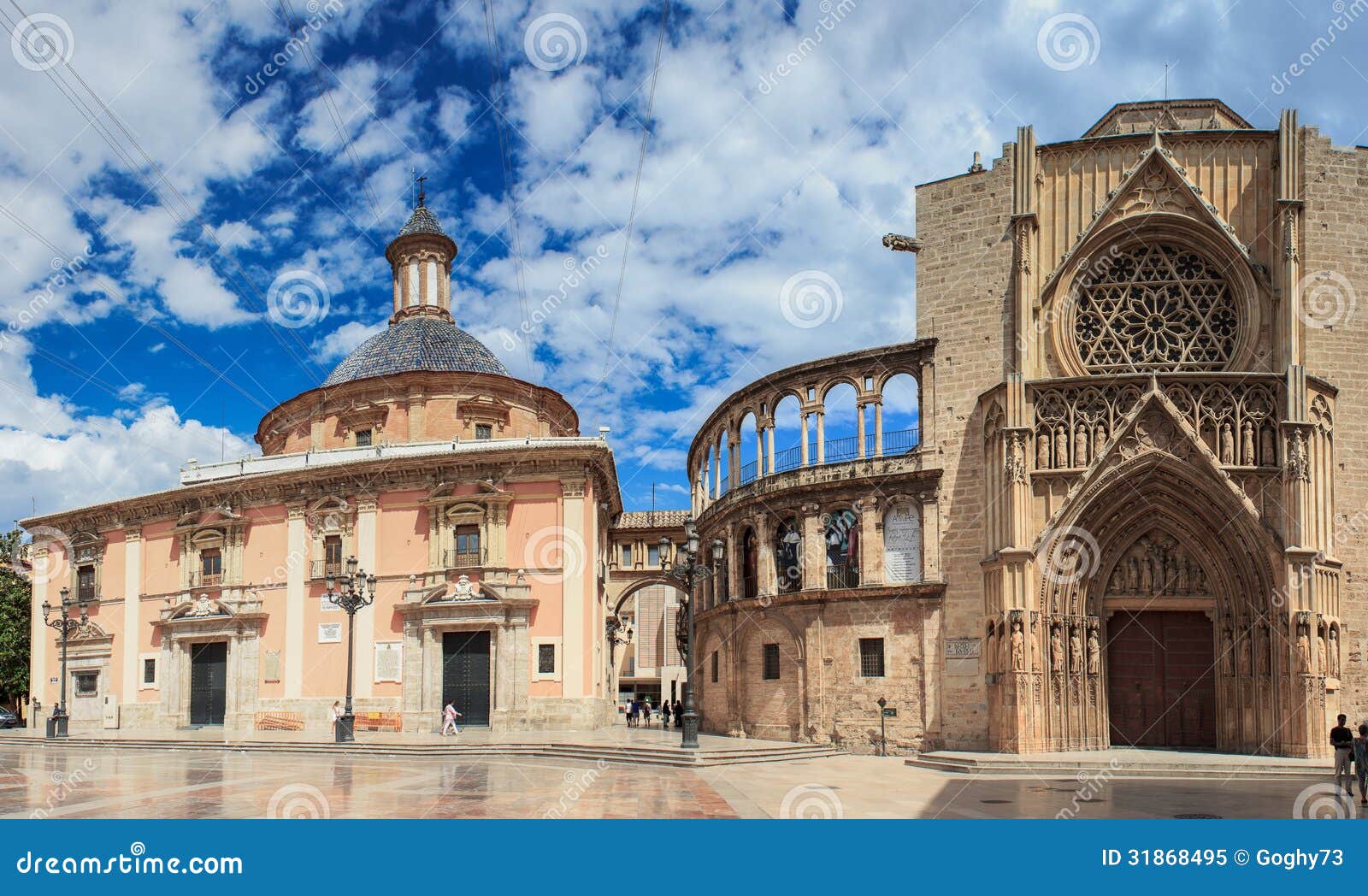Valencia cathedral editorial image. Image of spain, church - 31868495