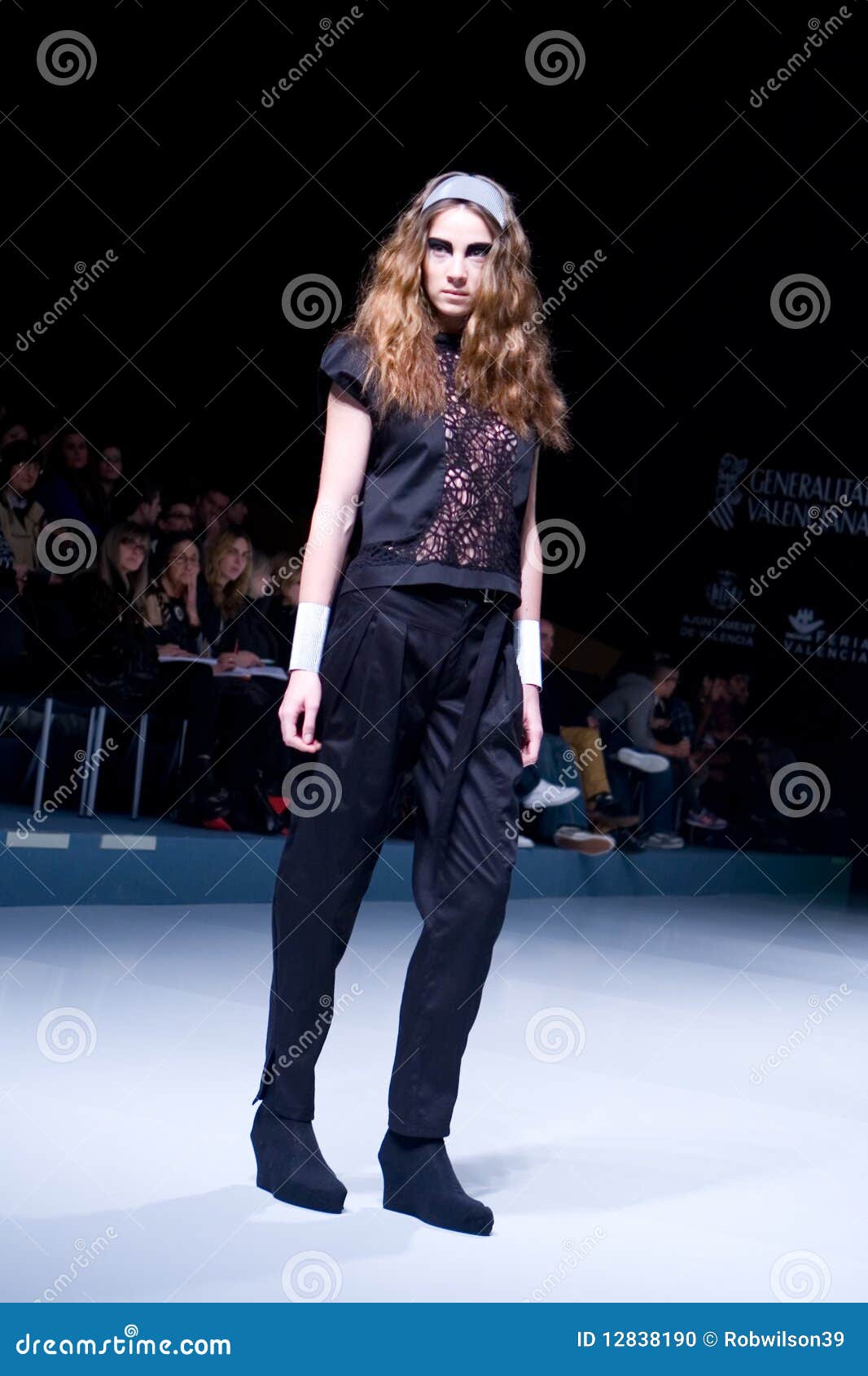 Valencia Fashion Week editorial image. Image of glam - 12838190