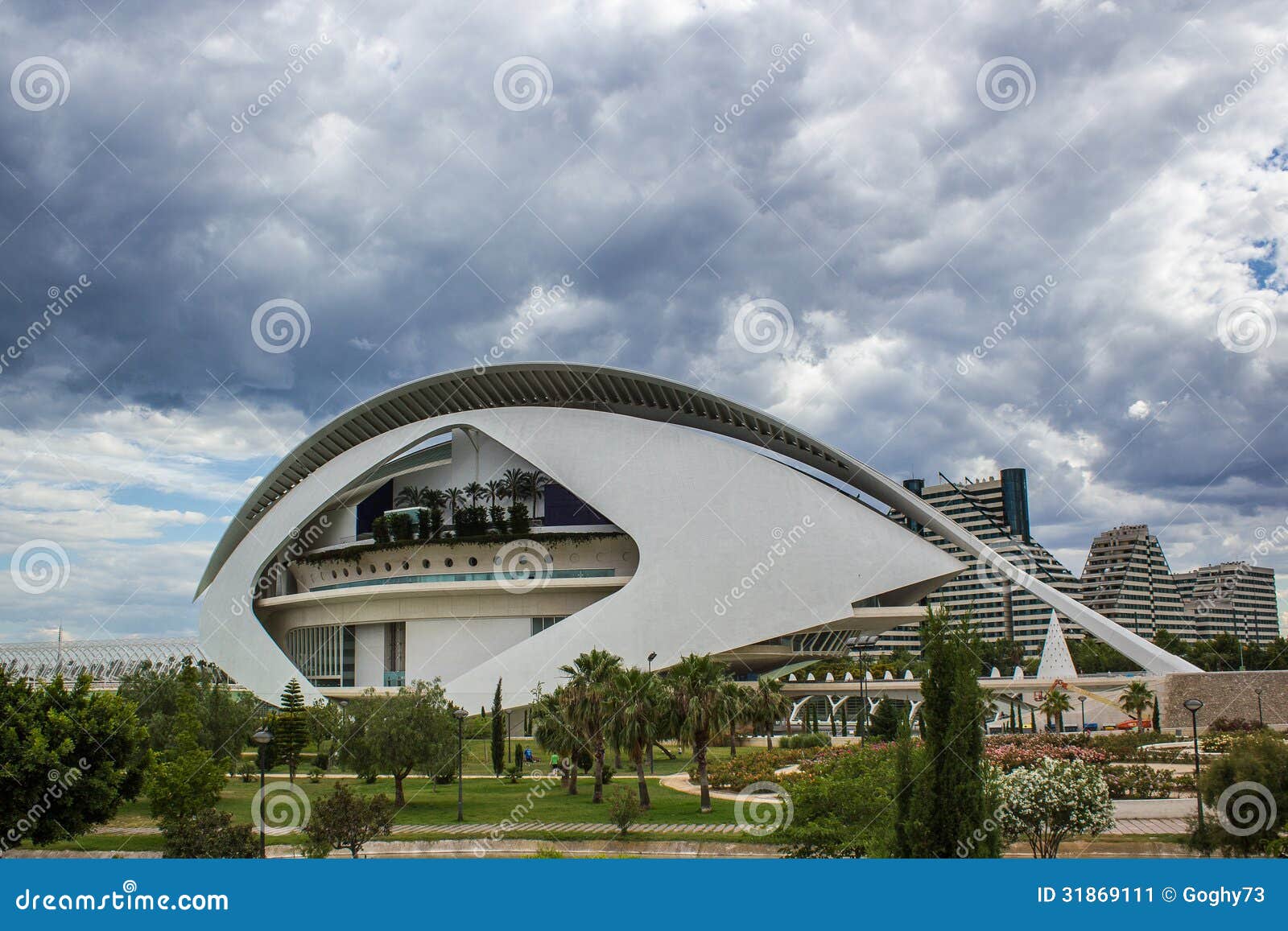 Valencia, Modern Architecture Editorial Photo - Image of calatrava ...