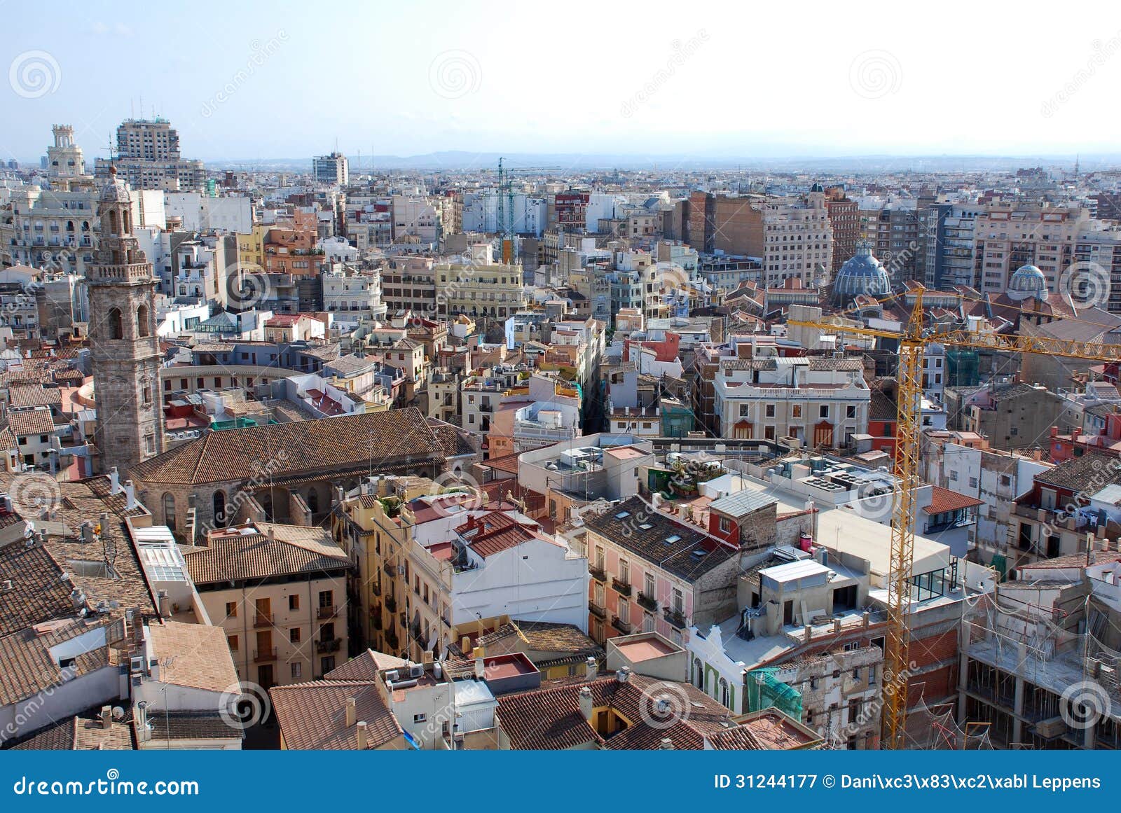 Valencia stock image. Image of panorama, travel, tourism - 31244177