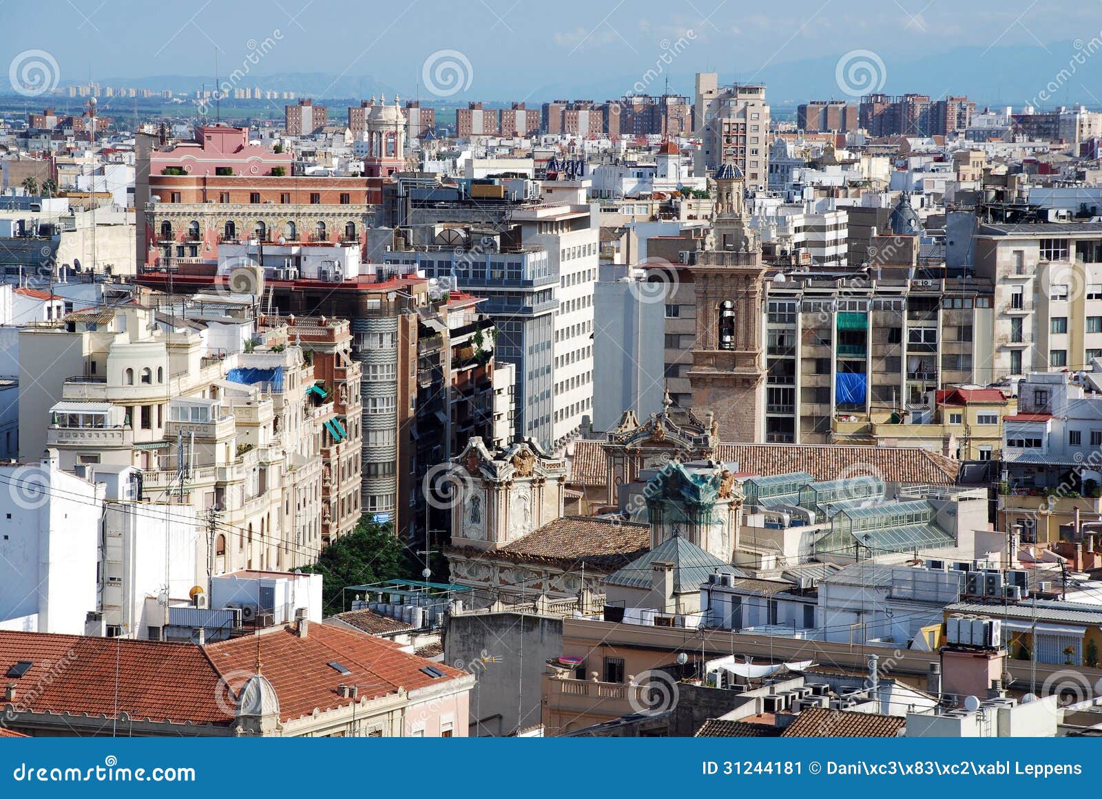 Valencia stock image. Image of panorama, province, tourist - 31244181