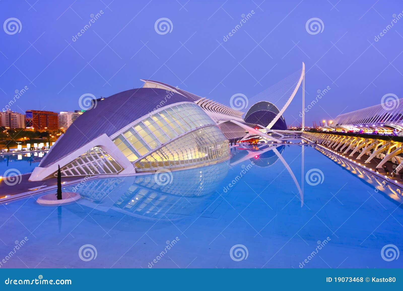 Valencia S City of Arts and Science Museum Editorial Stock Photo ...