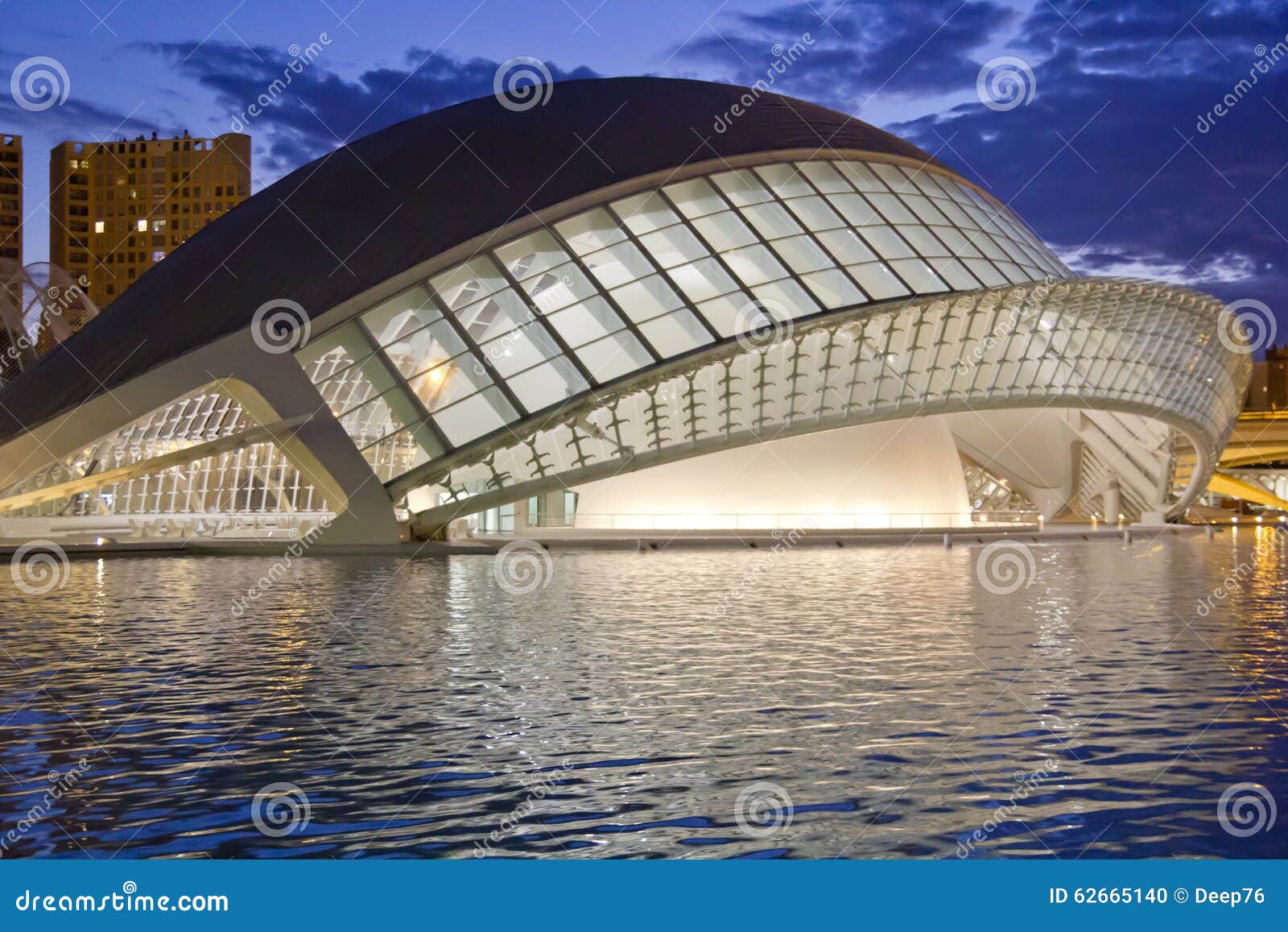 Valencia S City of Arts and Science Museum Editorial Image - Image of ...