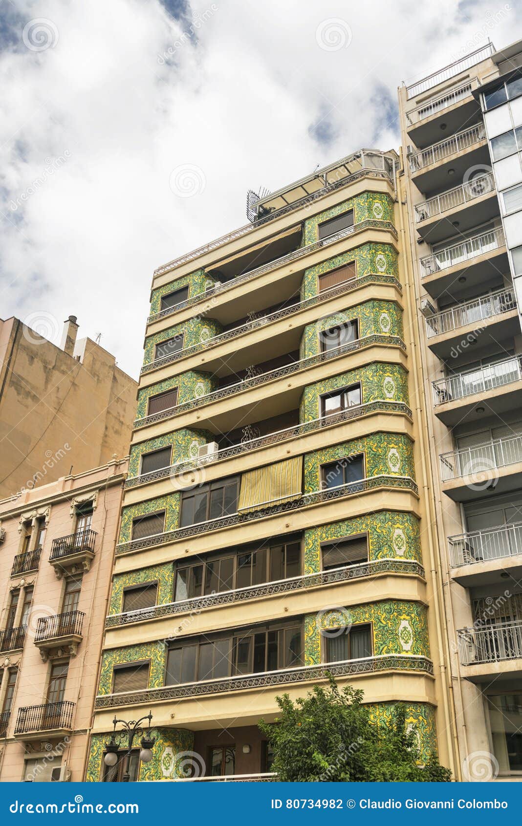 Valencia Spain, buildings stock photo. Image of urban - 80734982